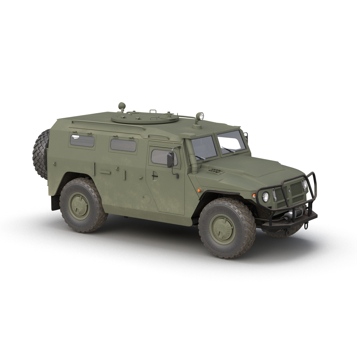 Russian Mobility Vehicle GAZ Tigr M Model 3D - TurboSquid 1041641