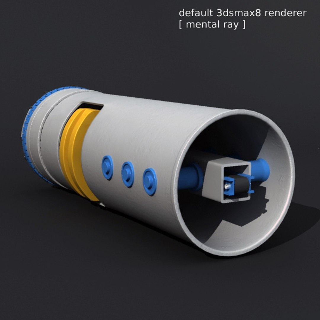 Tunnel Boring Machine 3d Model
