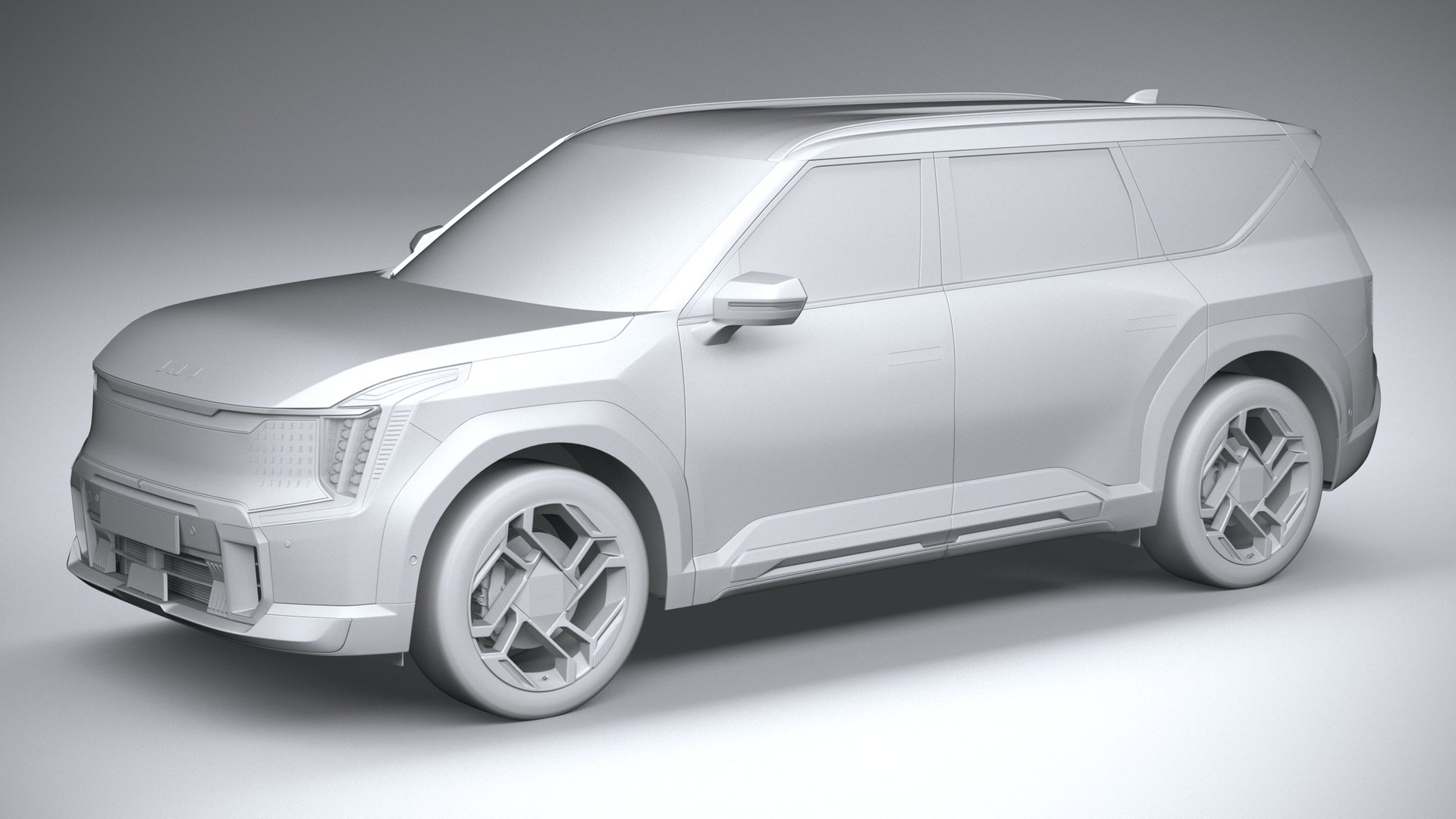 KIA EV9 GT 2026 - TurboSquid 2318880