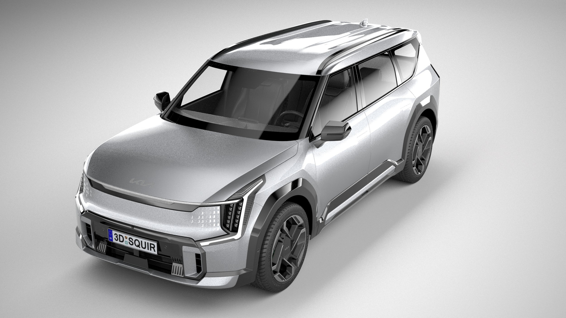 KIA EV9 GT 2026 3D Model - TurboSquid 2318880