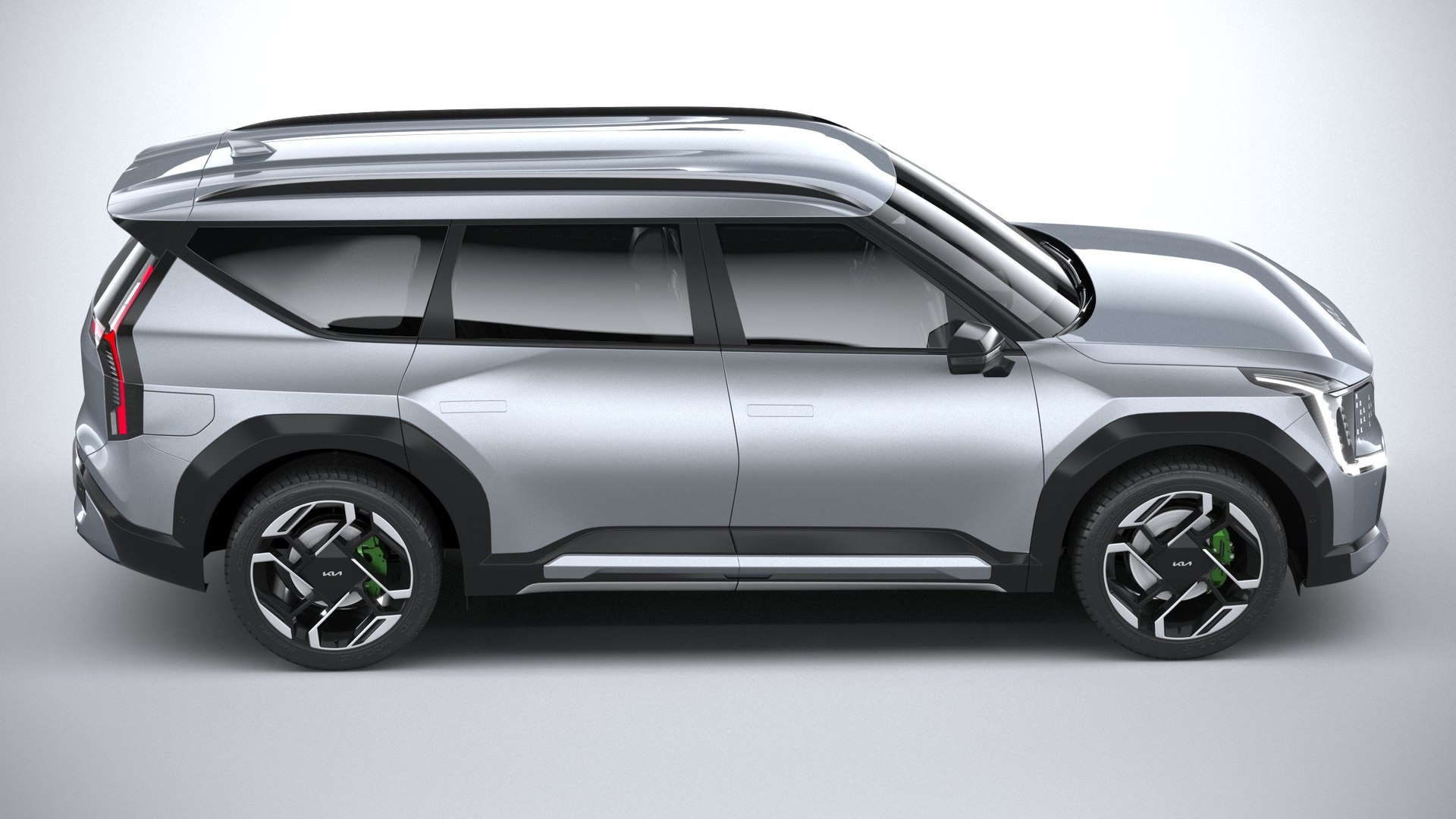 KIA EV9 GT 2026 3D Model - TurboSquid 2318880