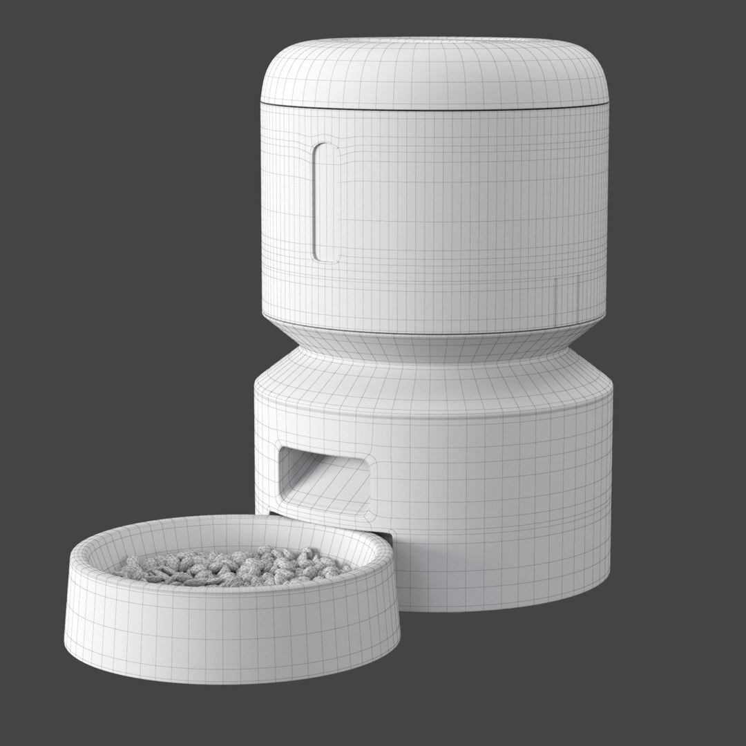 Automatic Pet Feeder 3D - TurboSquid 2133372