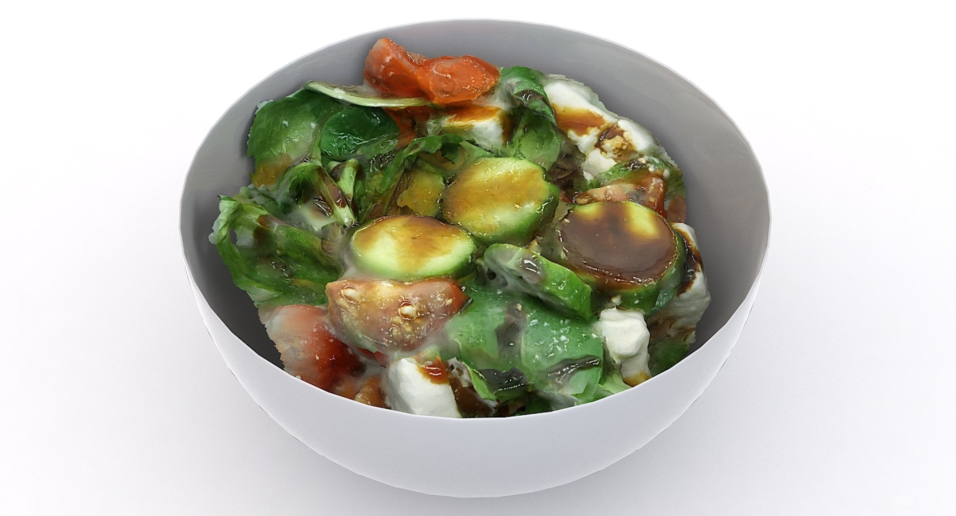 Bowl Salad Model - TurboSquid 1405553