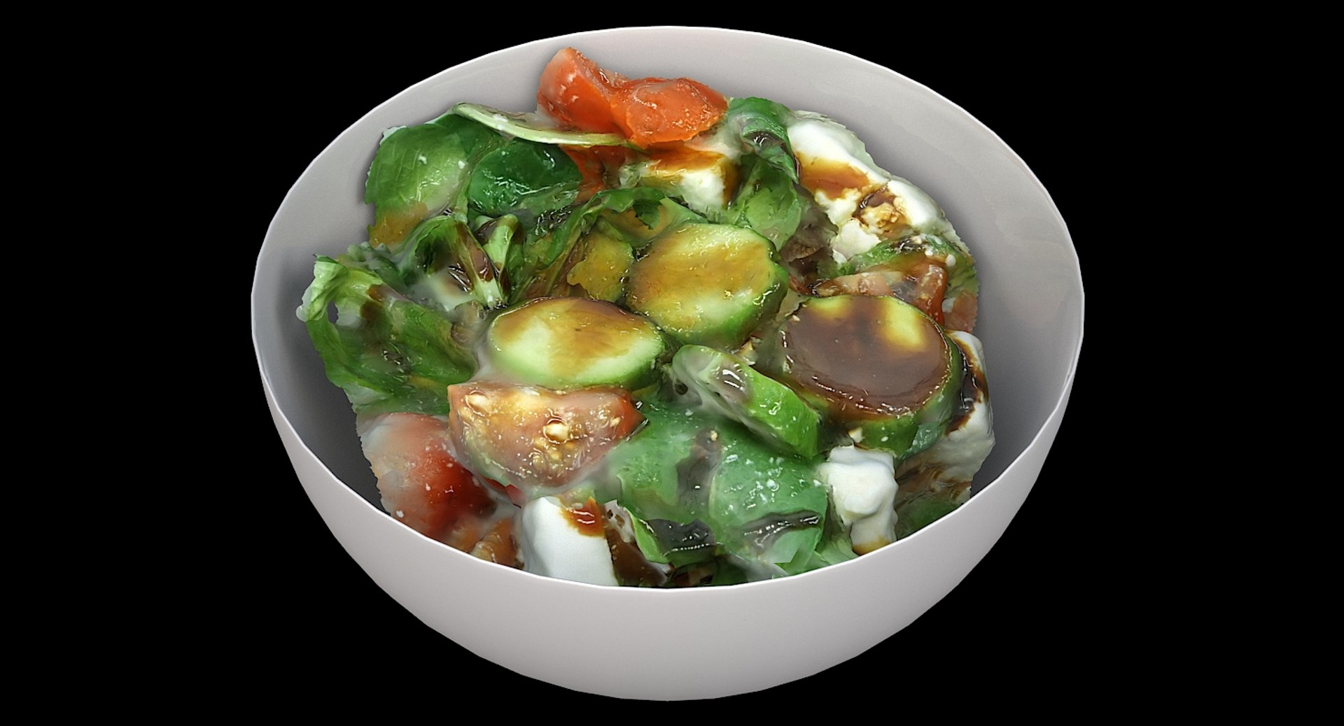 Bowl Salad Model - TurboSquid 1405553