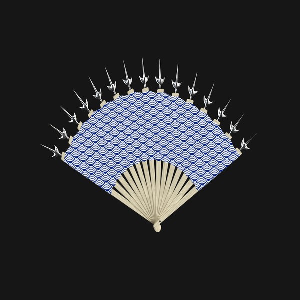3D Japanese War Fan - TurboSquid 1825944
