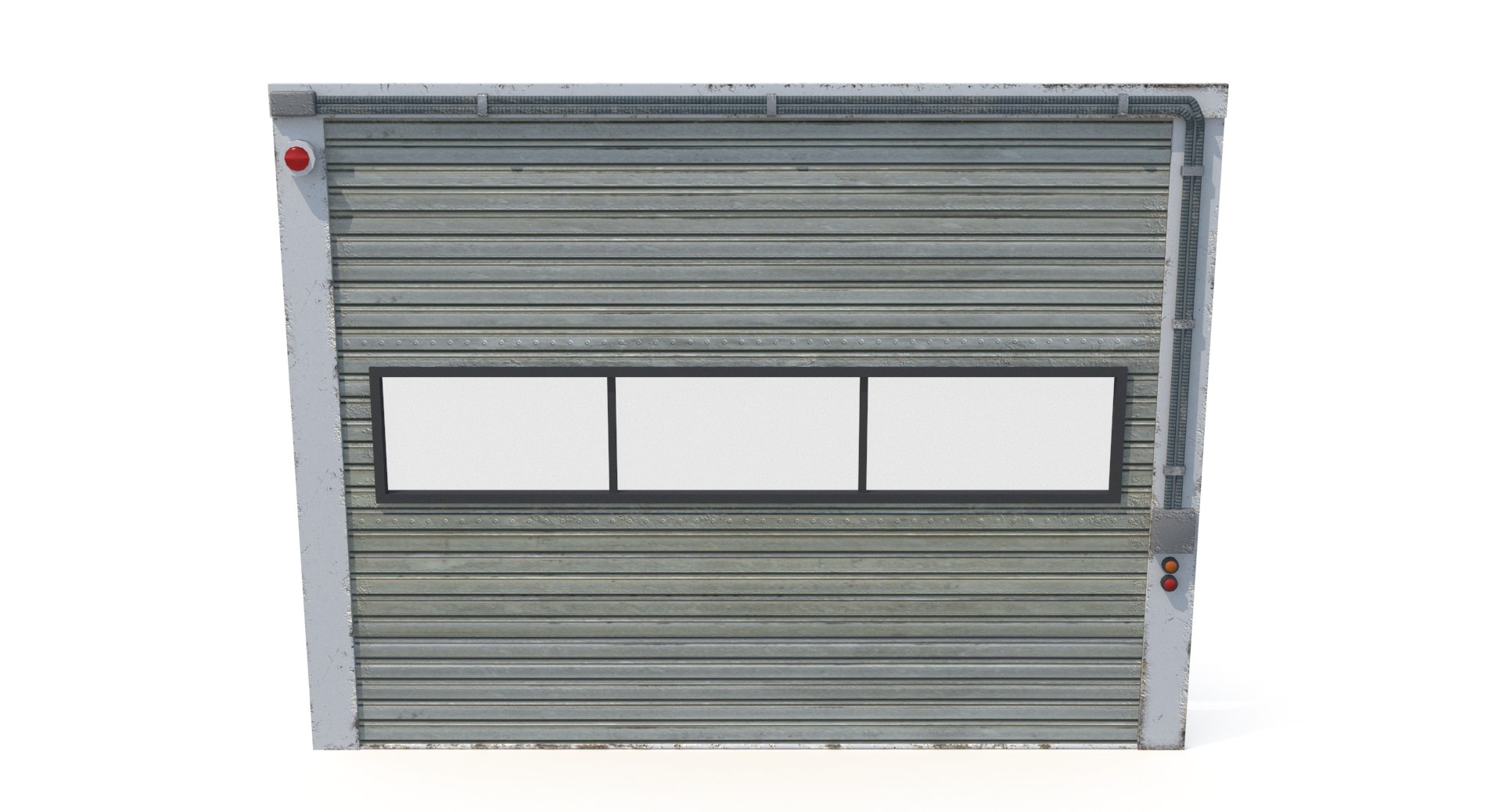 3D model open industrial door - TurboSquid 1375706