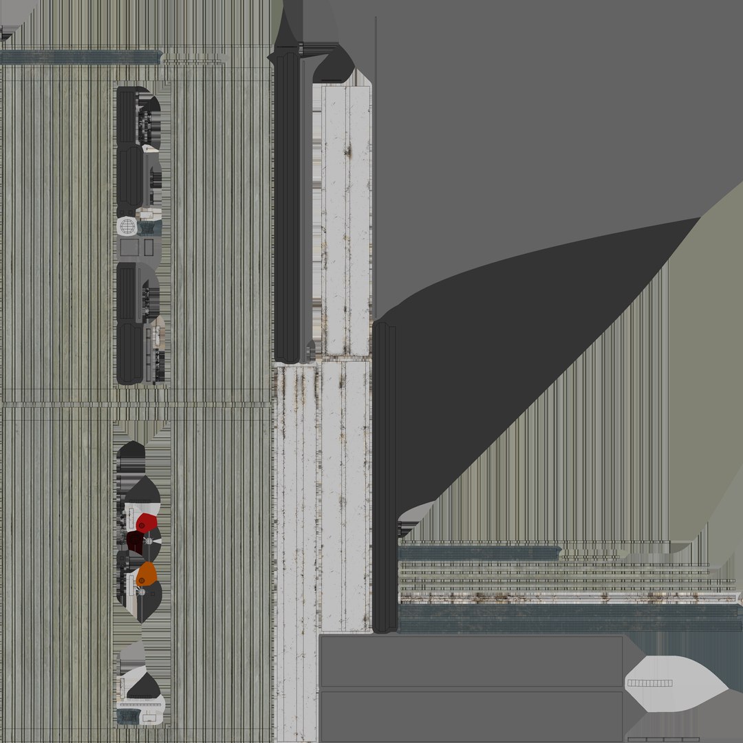 3D model open industrial door - TurboSquid 1375706