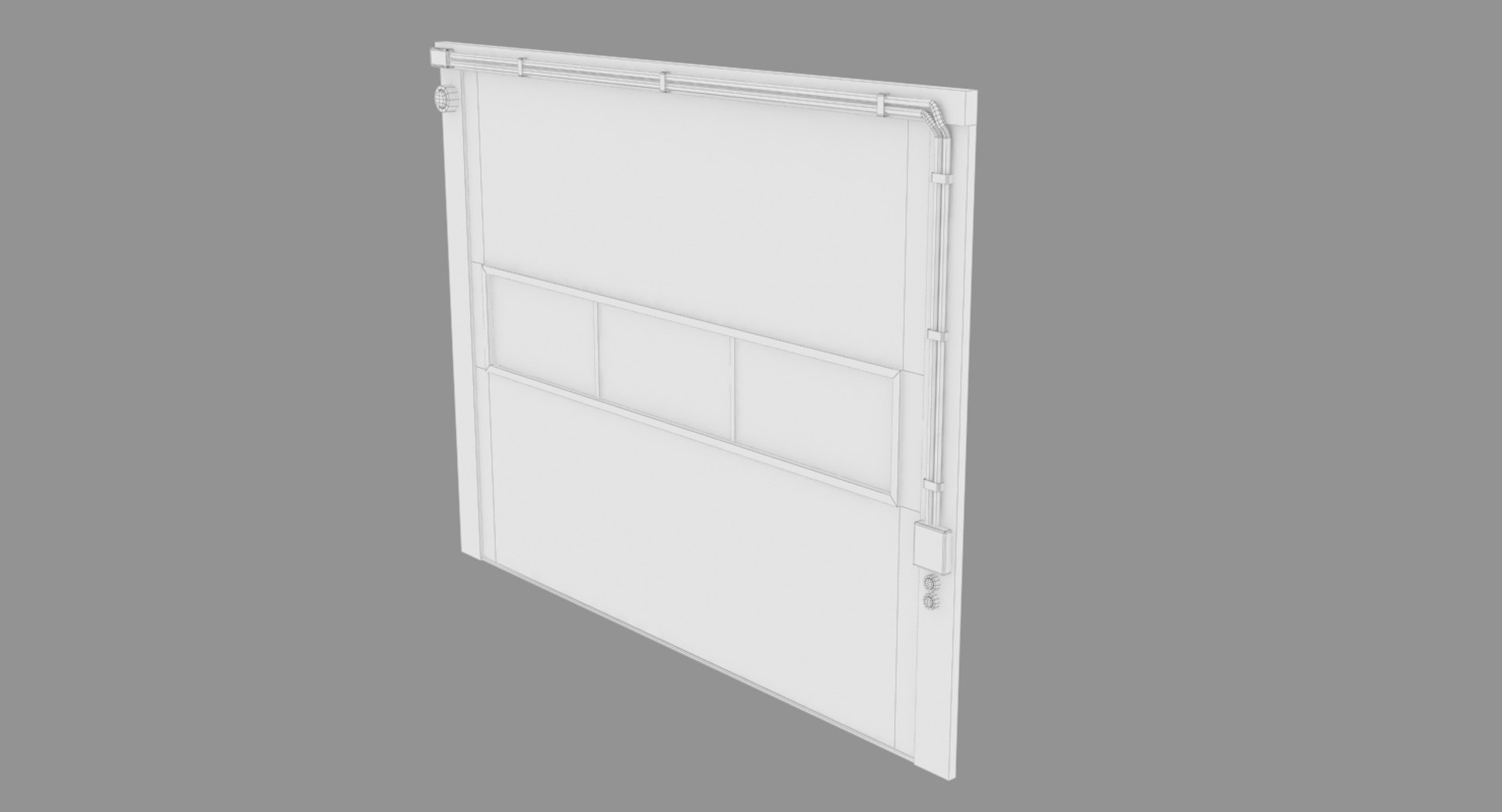 3D model open industrial door - TurboSquid 1375706