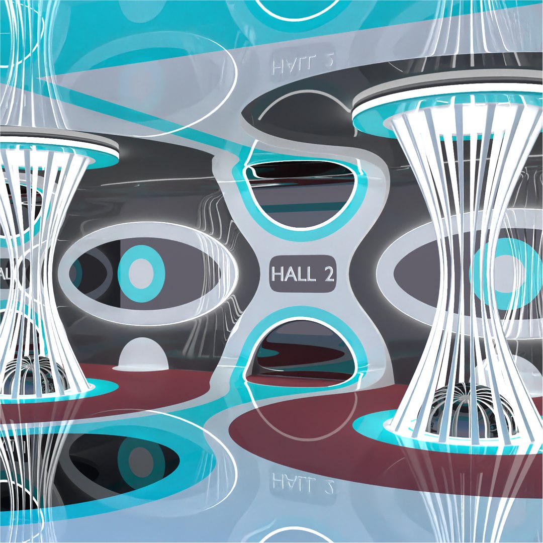 3D Future lobby interior - TurboSquid 2090065