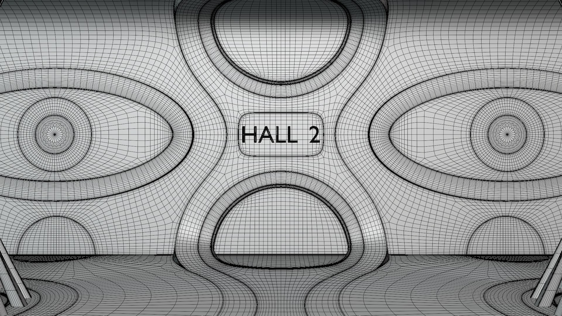 3D Future lobby interior - TurboSquid 2090065