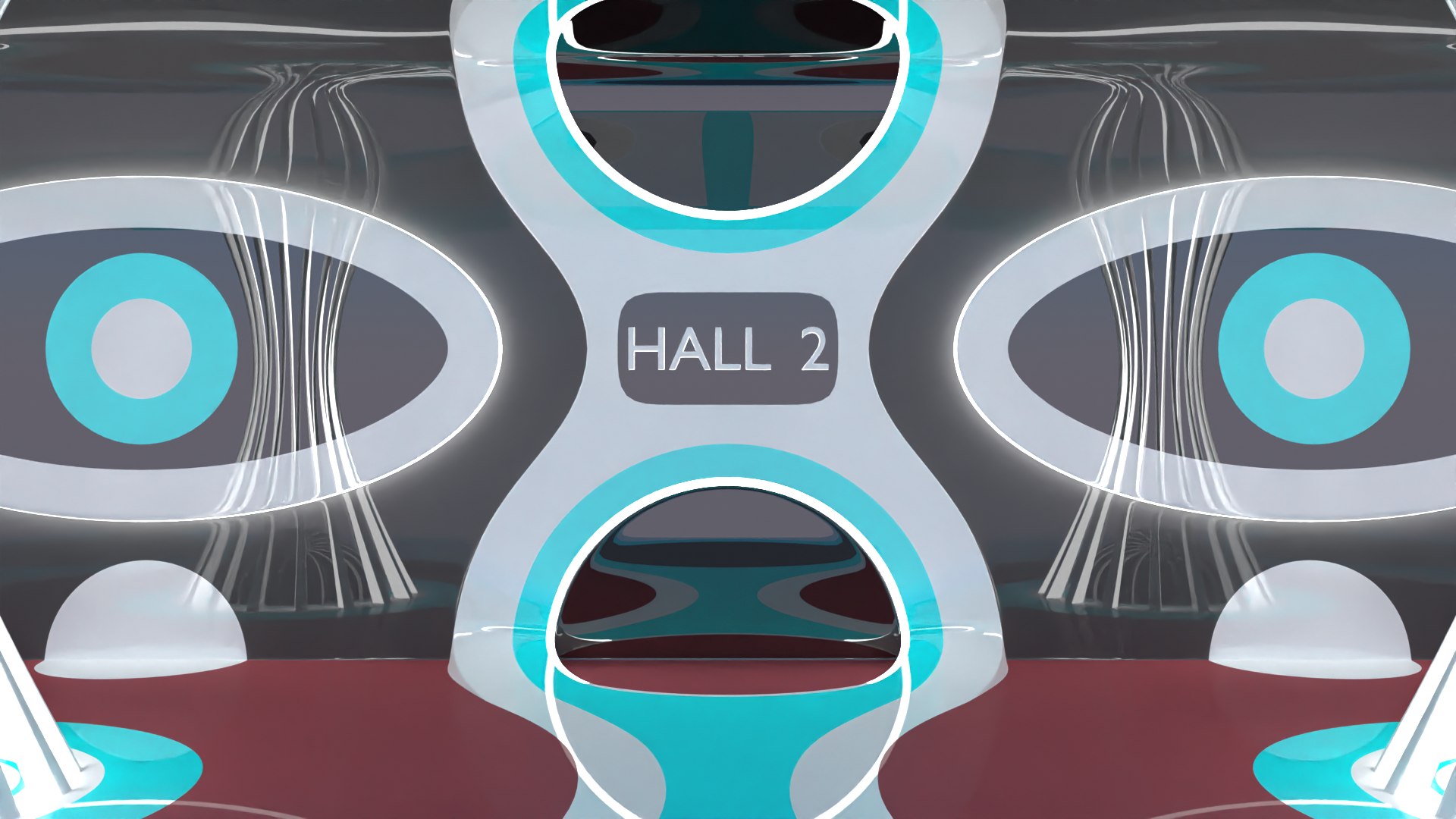 3D Future lobby interior - TurboSquid 2090065