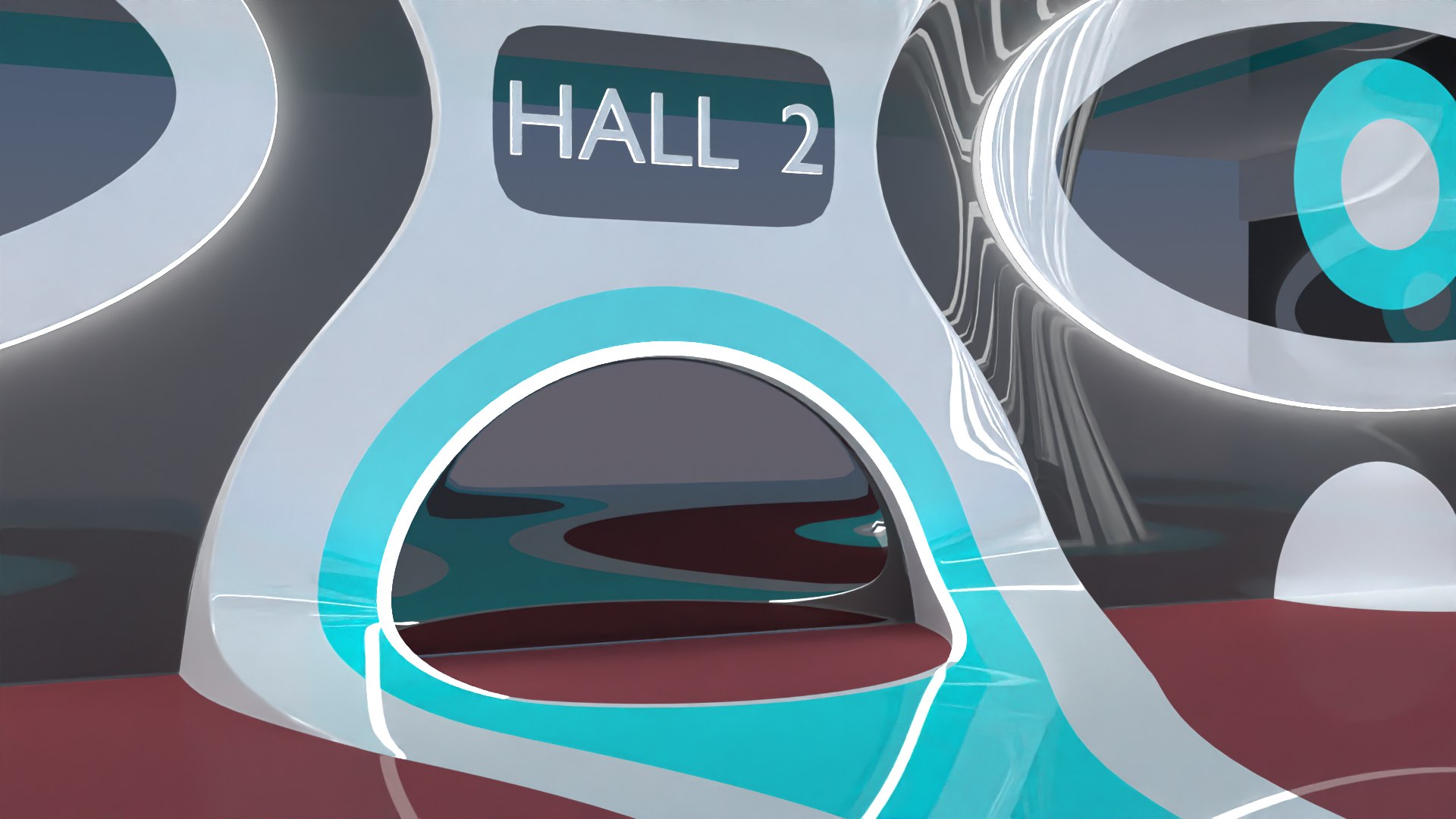 3D Future lobby interior - TurboSquid 2090065