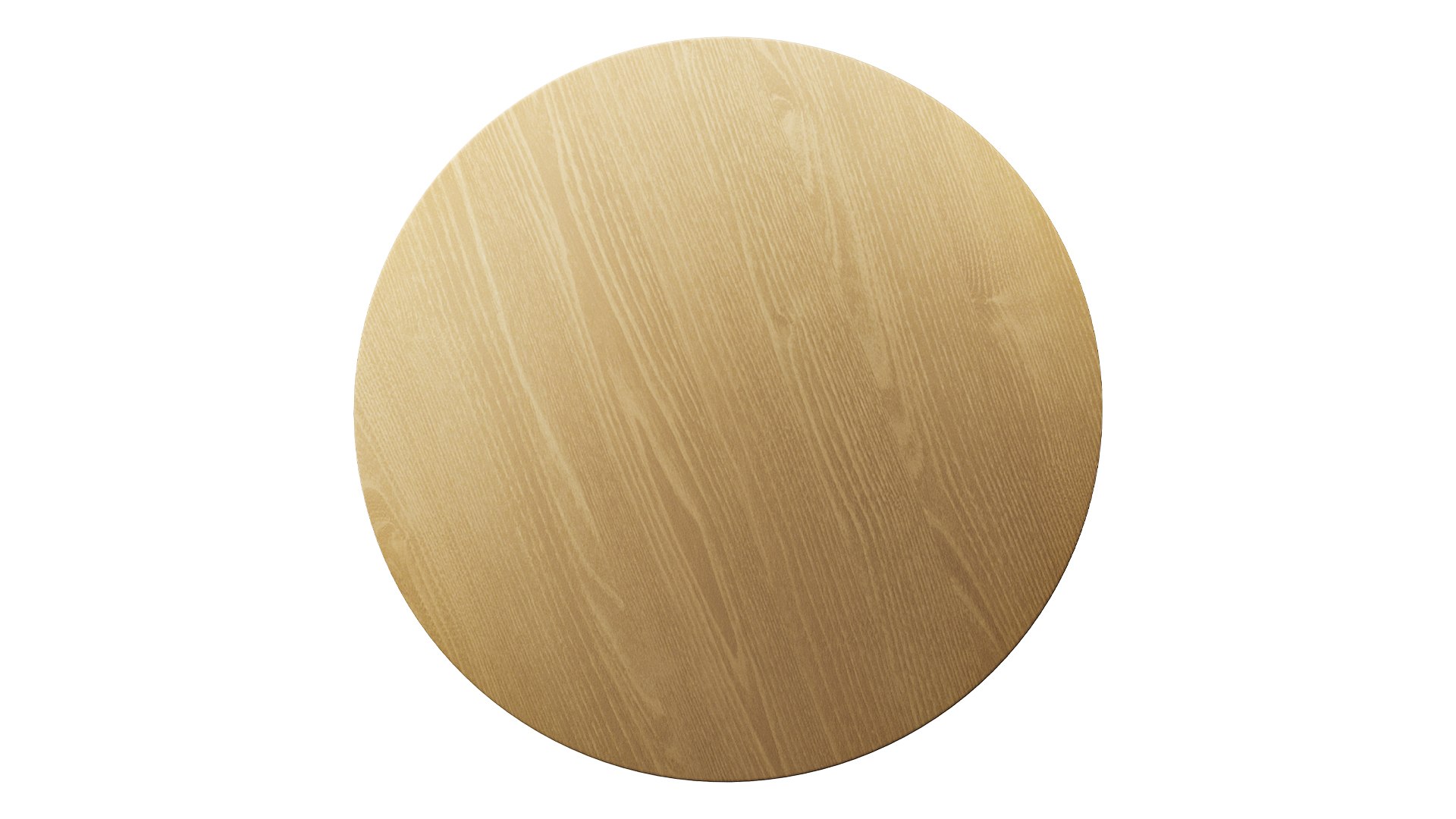 Polly Round Natural Coffee Table - White Model - TurboSquid 2387692