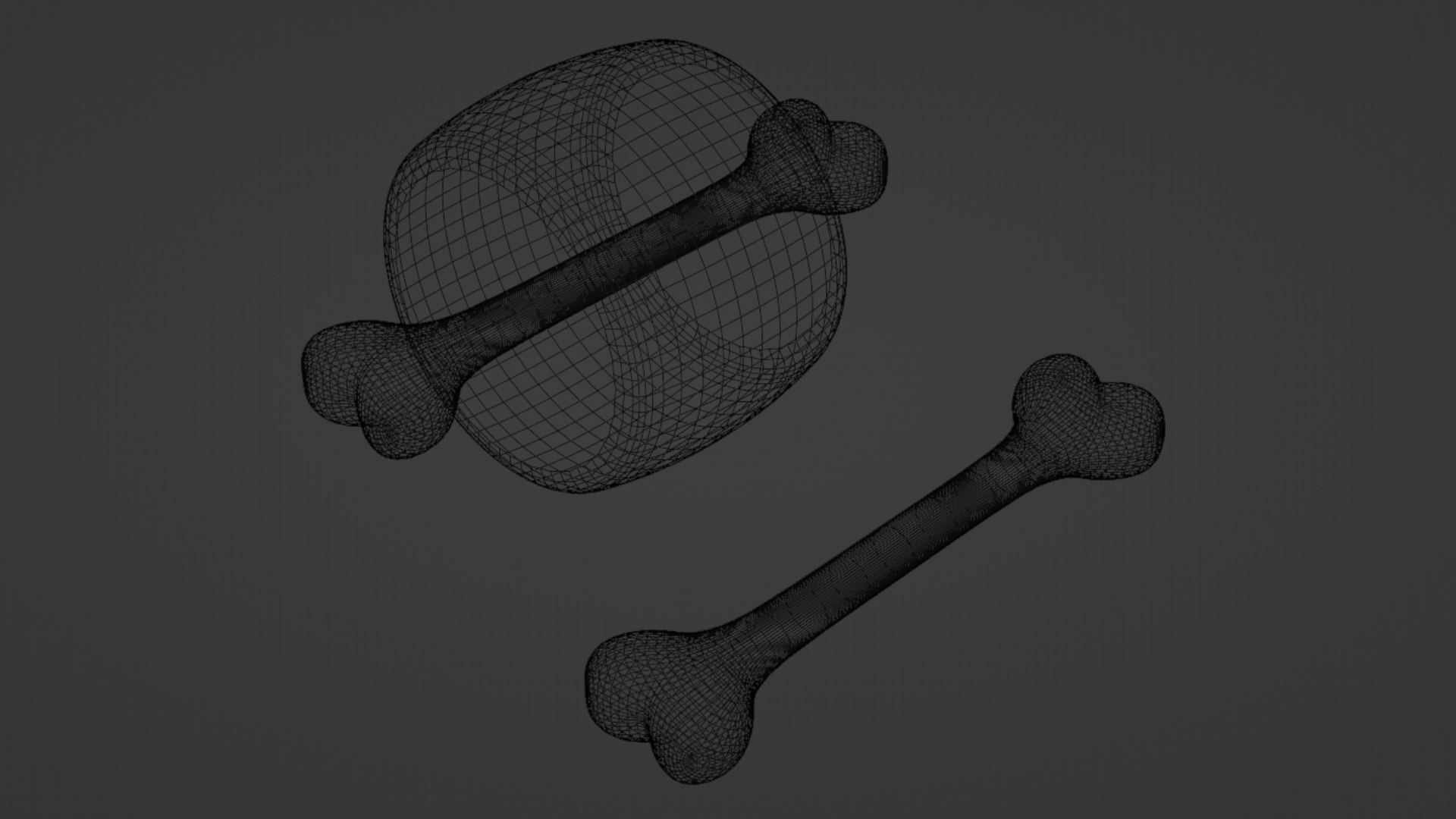 3D Emoji Meat On Bone And Bone 001 Upload - TurboSquid 2262333