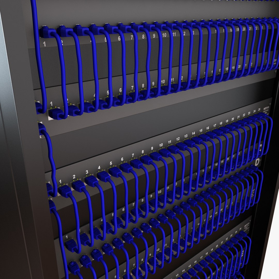 3d Server Rack Model
