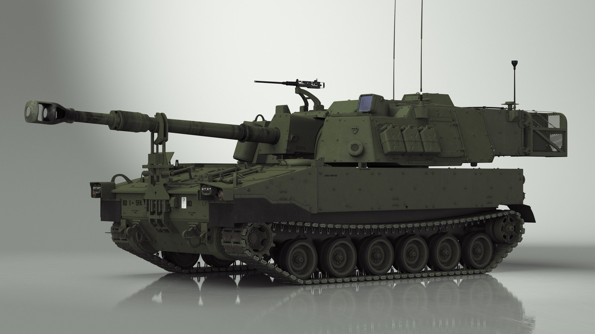 3D Model Howitzer Tank With Anti Tank Obstacles Collection - TurboSquid ...