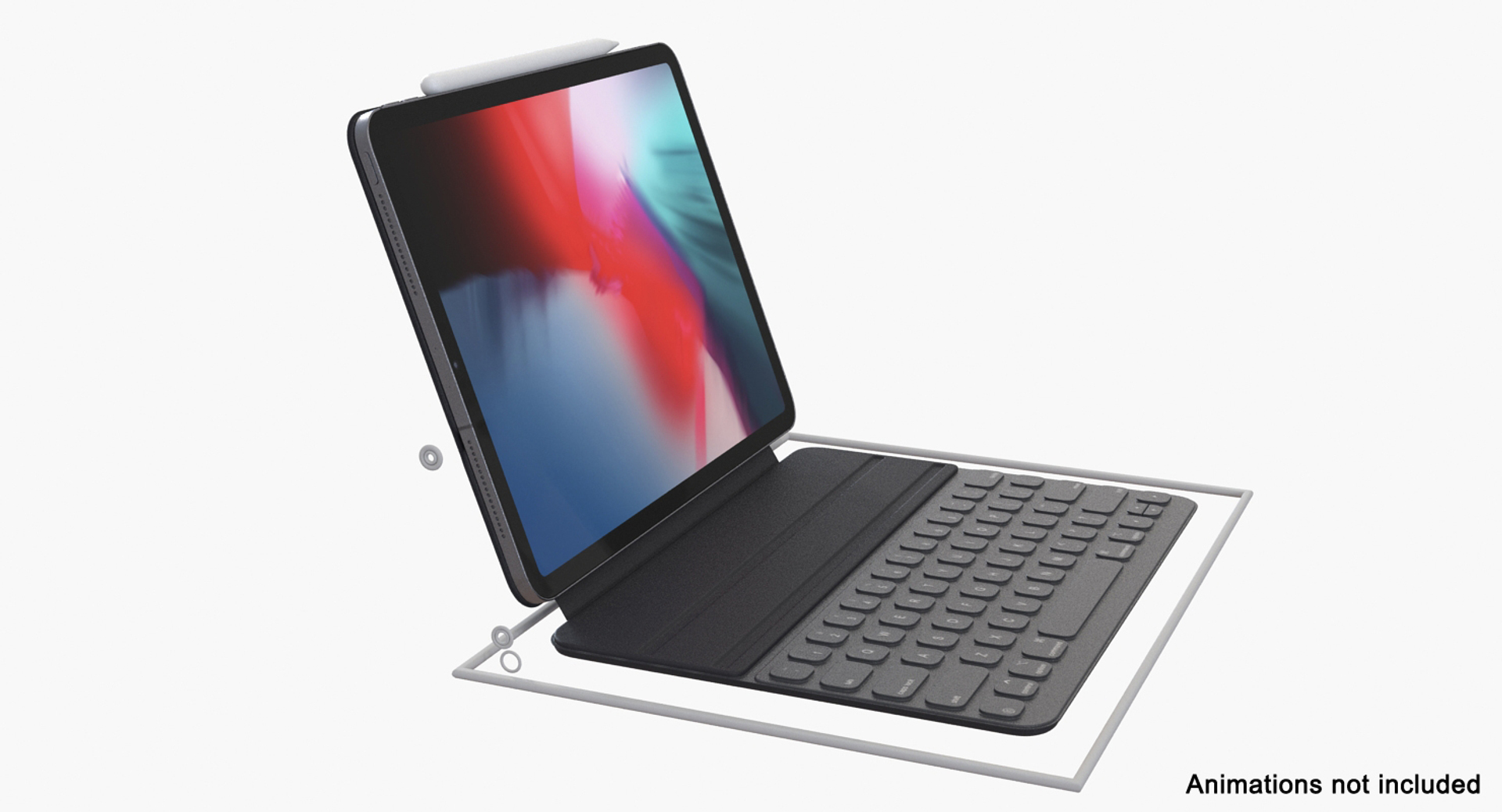 Space Gray Ipad Pro Model - TurboSquid 1362776