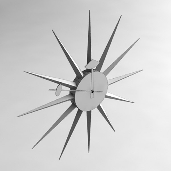 george nelson clock max