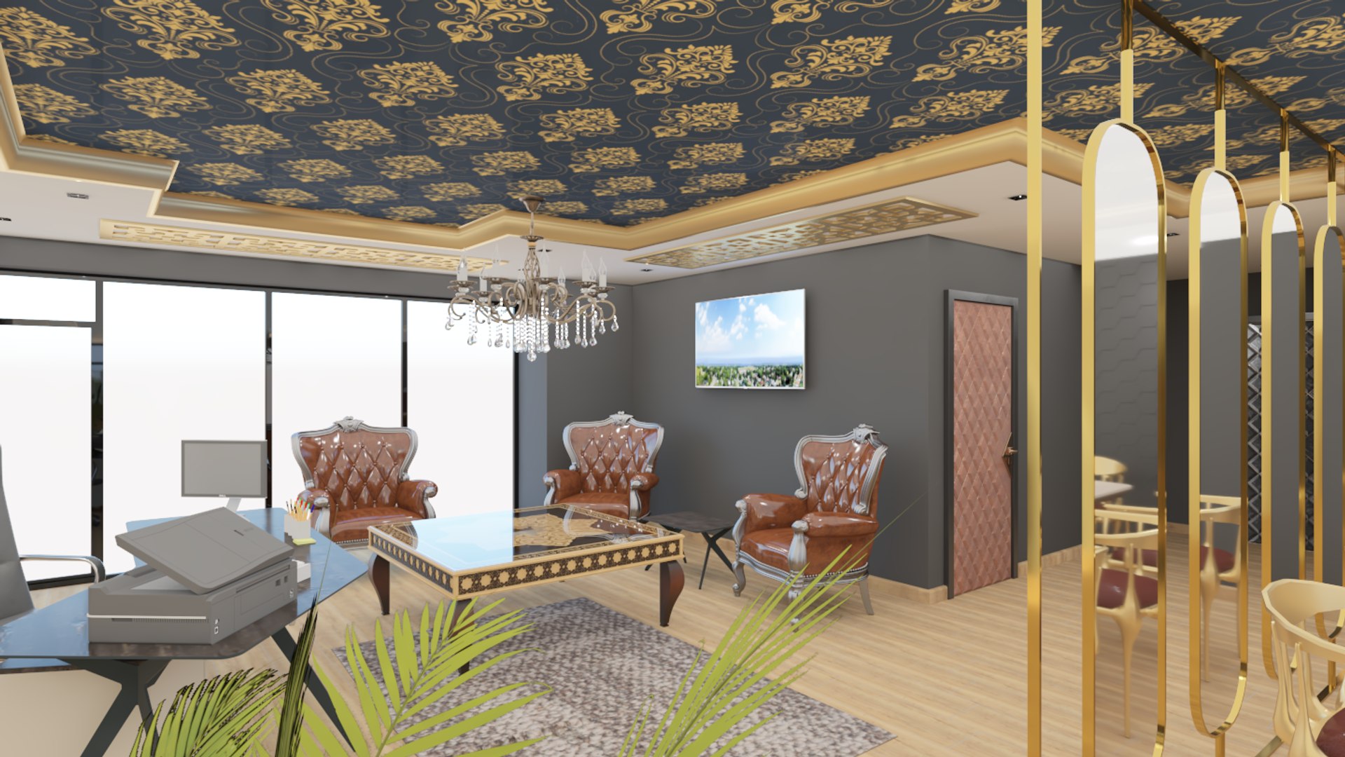 Arabic Office 3D Model - TurboSquid 1810694