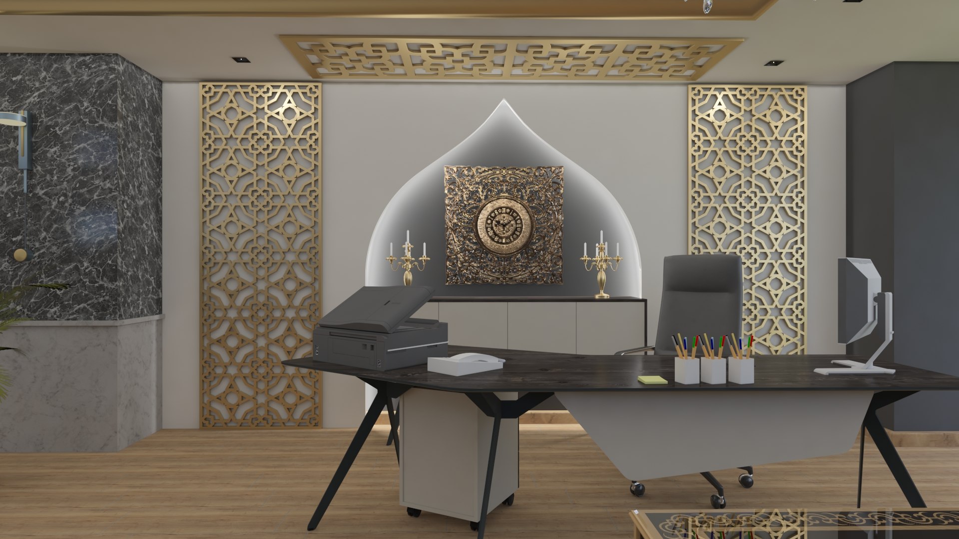 Arabic Office 3D Model - TurboSquid 1810694