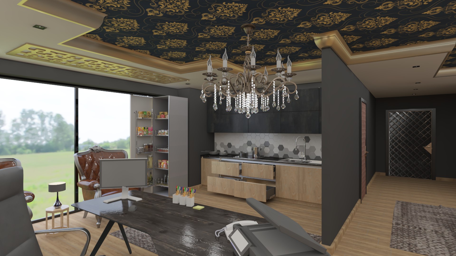 Arabic Office 3D Model - TurboSquid 1810694