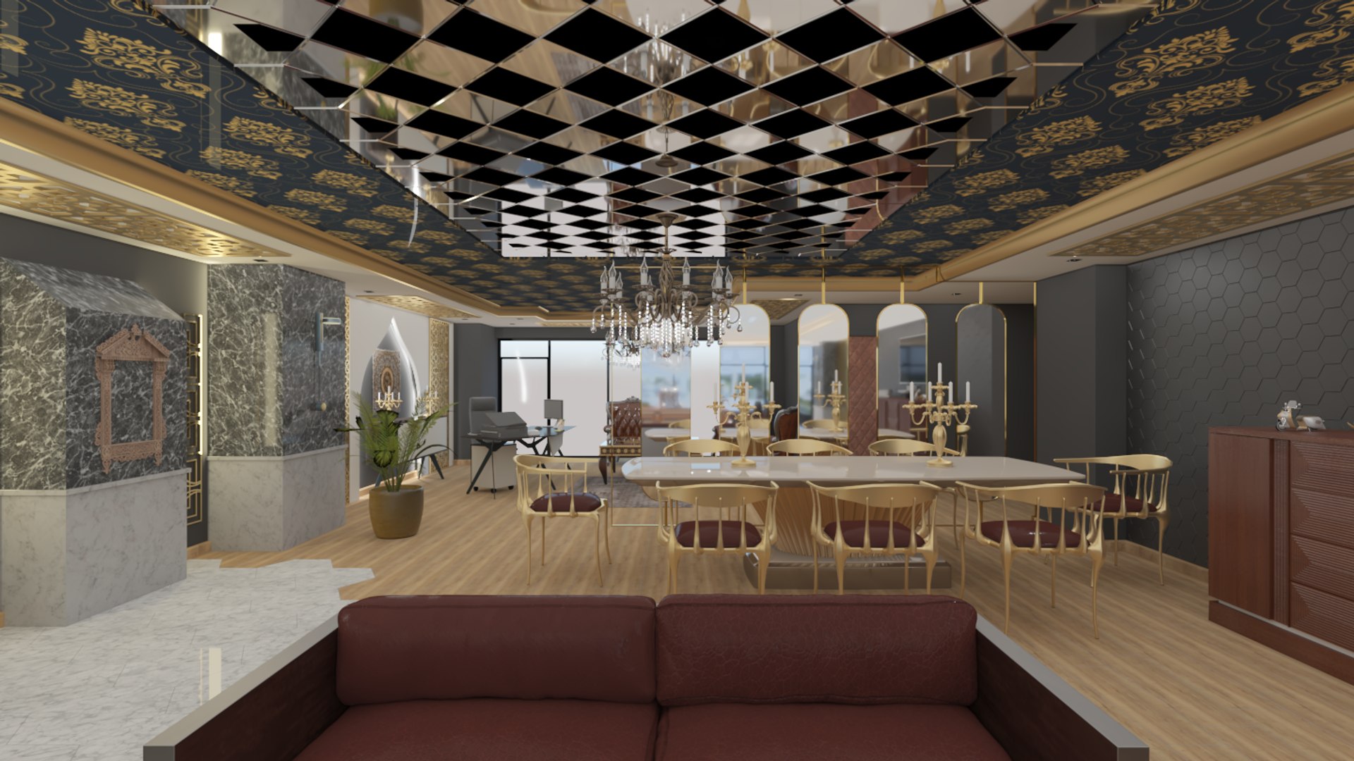 Arabic Office 3D Model - TurboSquid 1810694