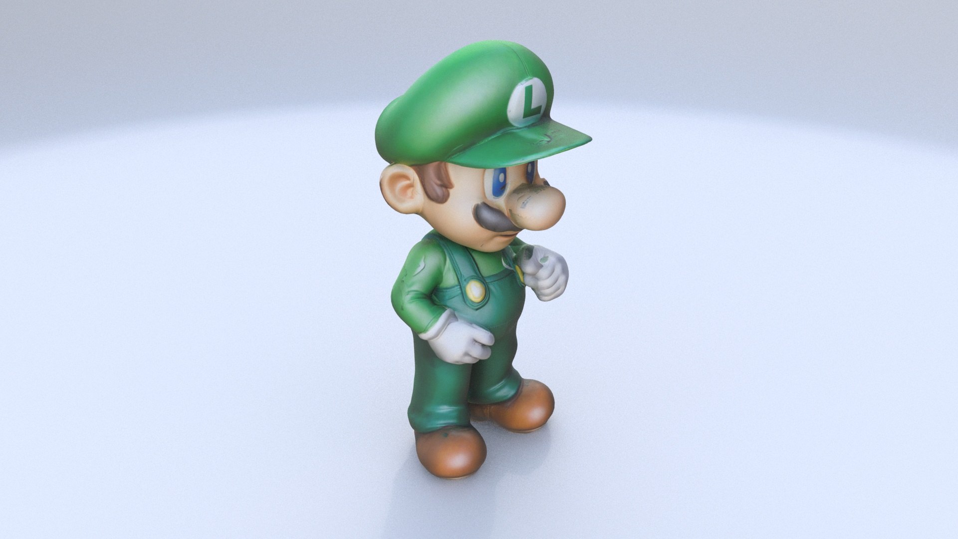 3D Luigi - TurboSquid 2338954