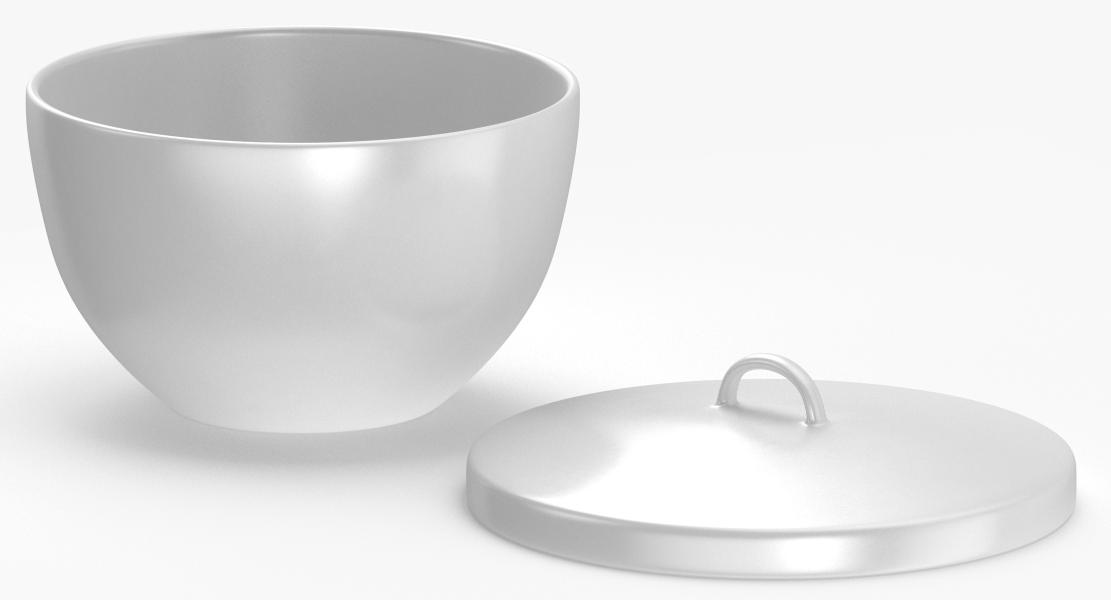 3D crucible 100ml open 02 model - TurboSquid 1710338