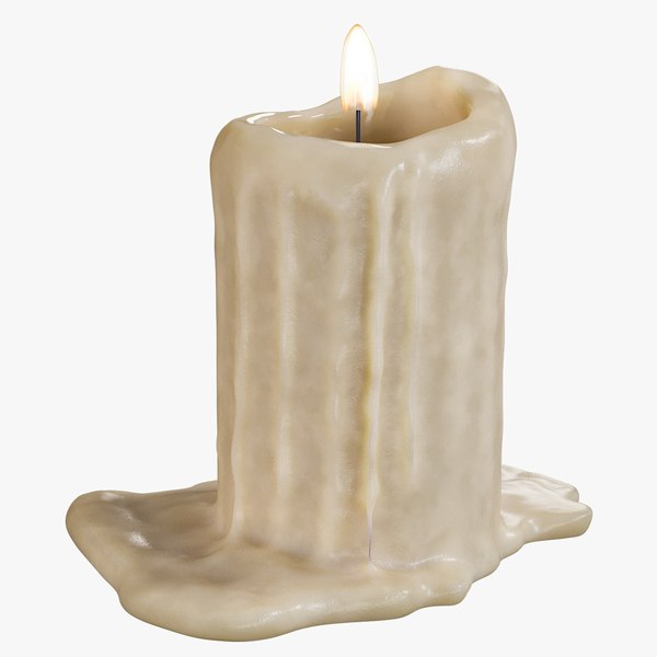 Realistic candle 3 model - TurboSquid 1460440