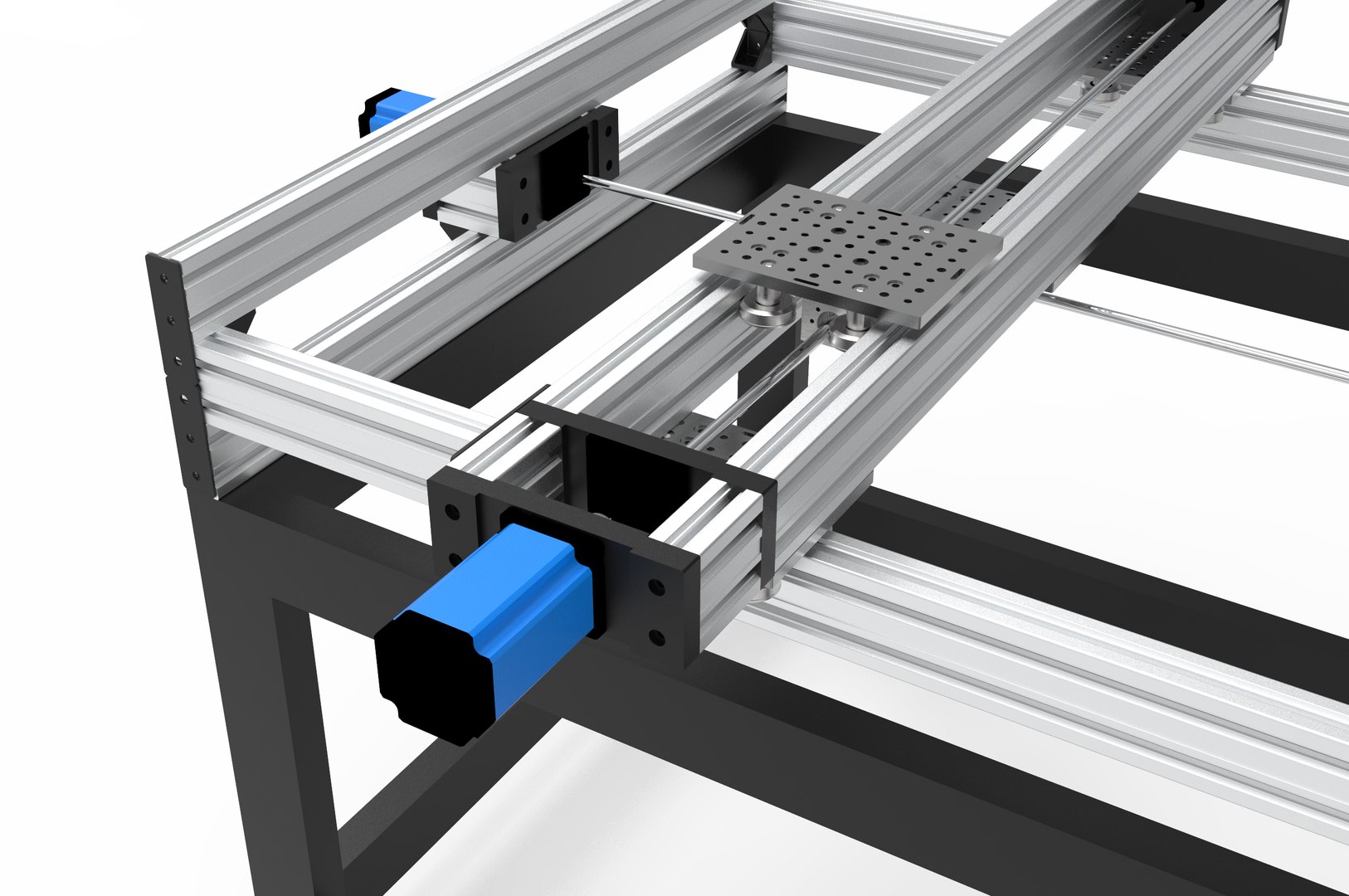 2 Axis Table CNC 1220 X 2440 Model - TurboSquid 2108223