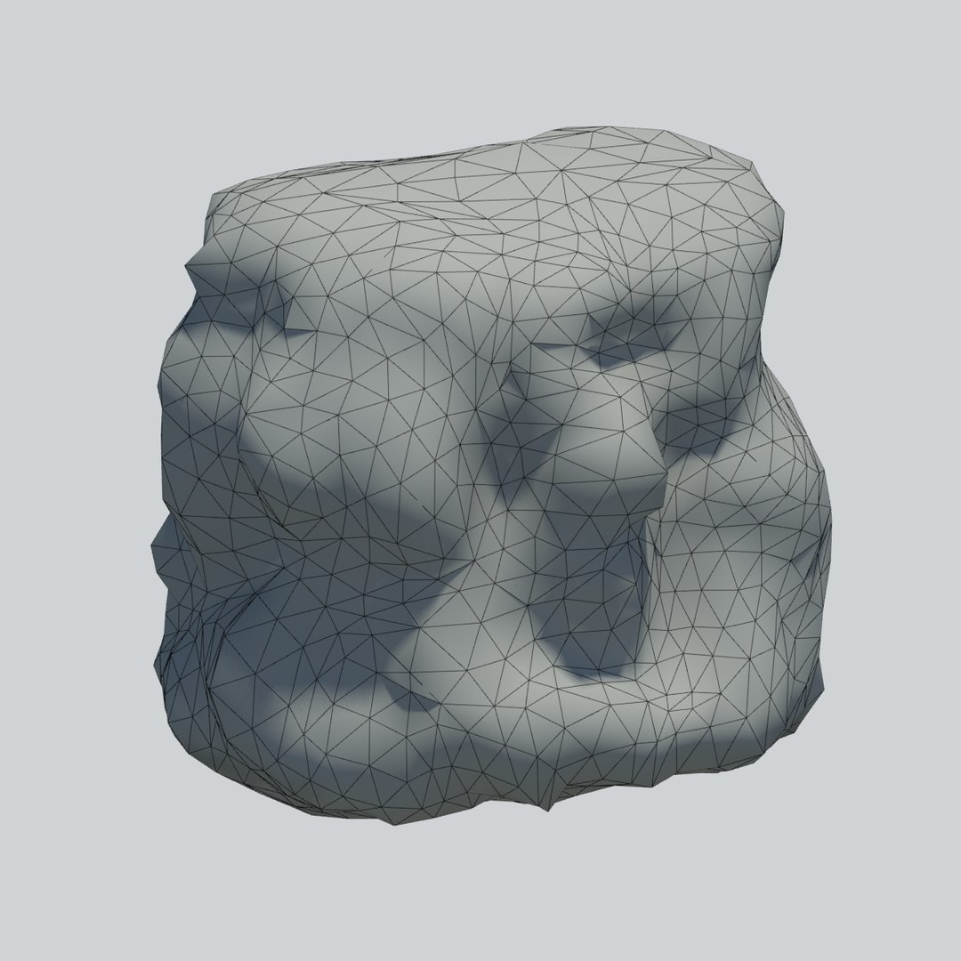 3dsmax Rocky Cliff