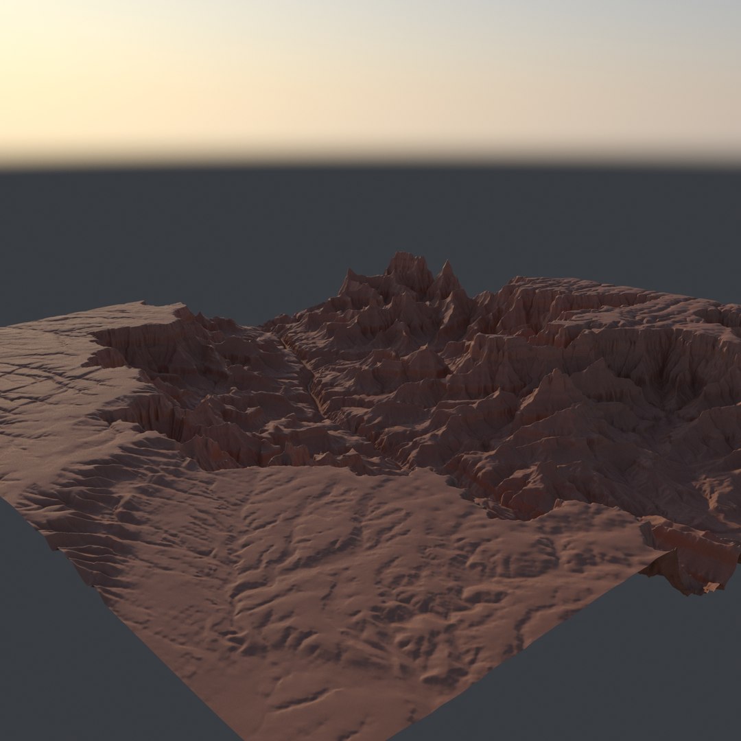 Grand Canyon 3D Model - TurboSquid 1275106