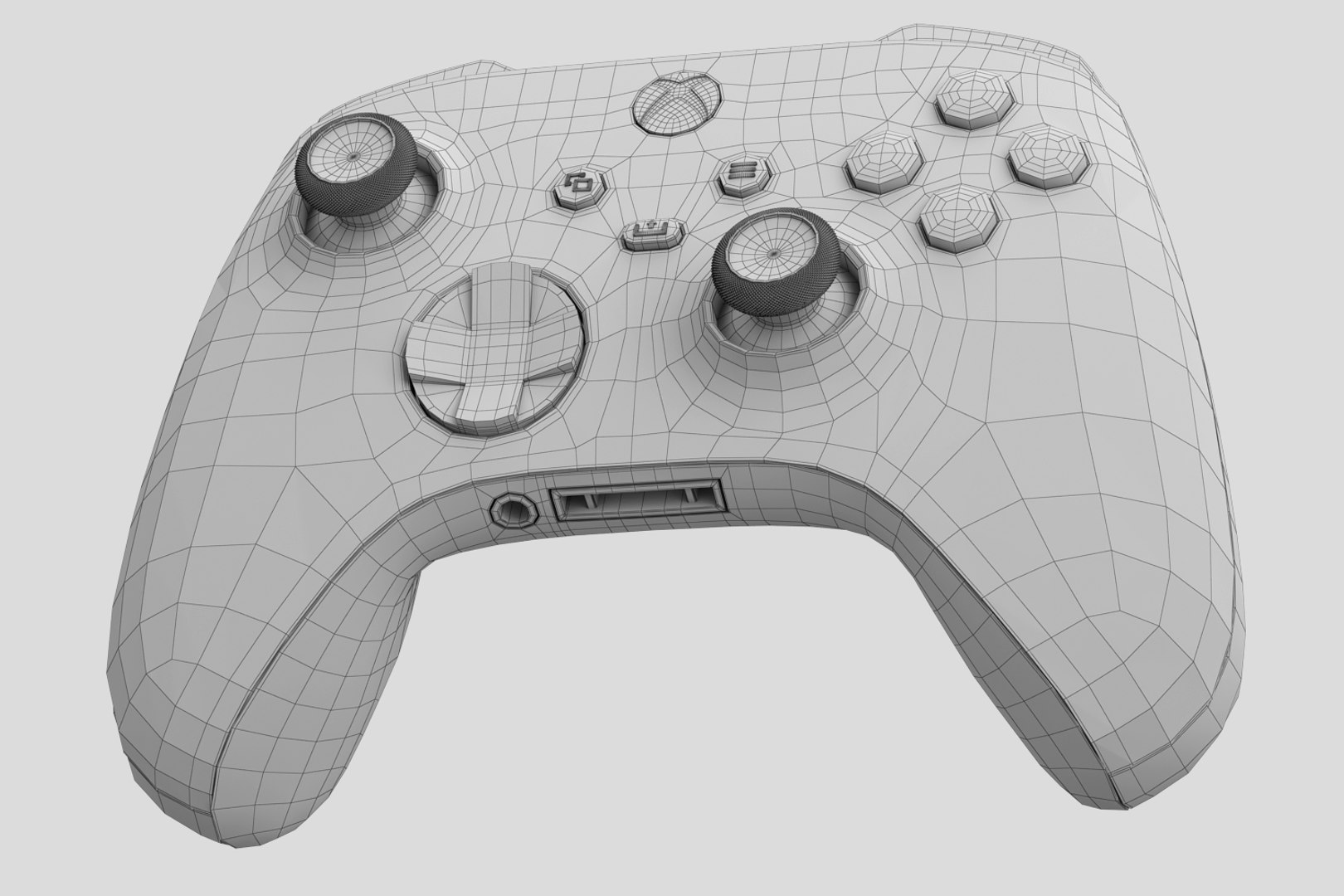 Xbox Series X Controller 3D Model - TurboSquid 1488062