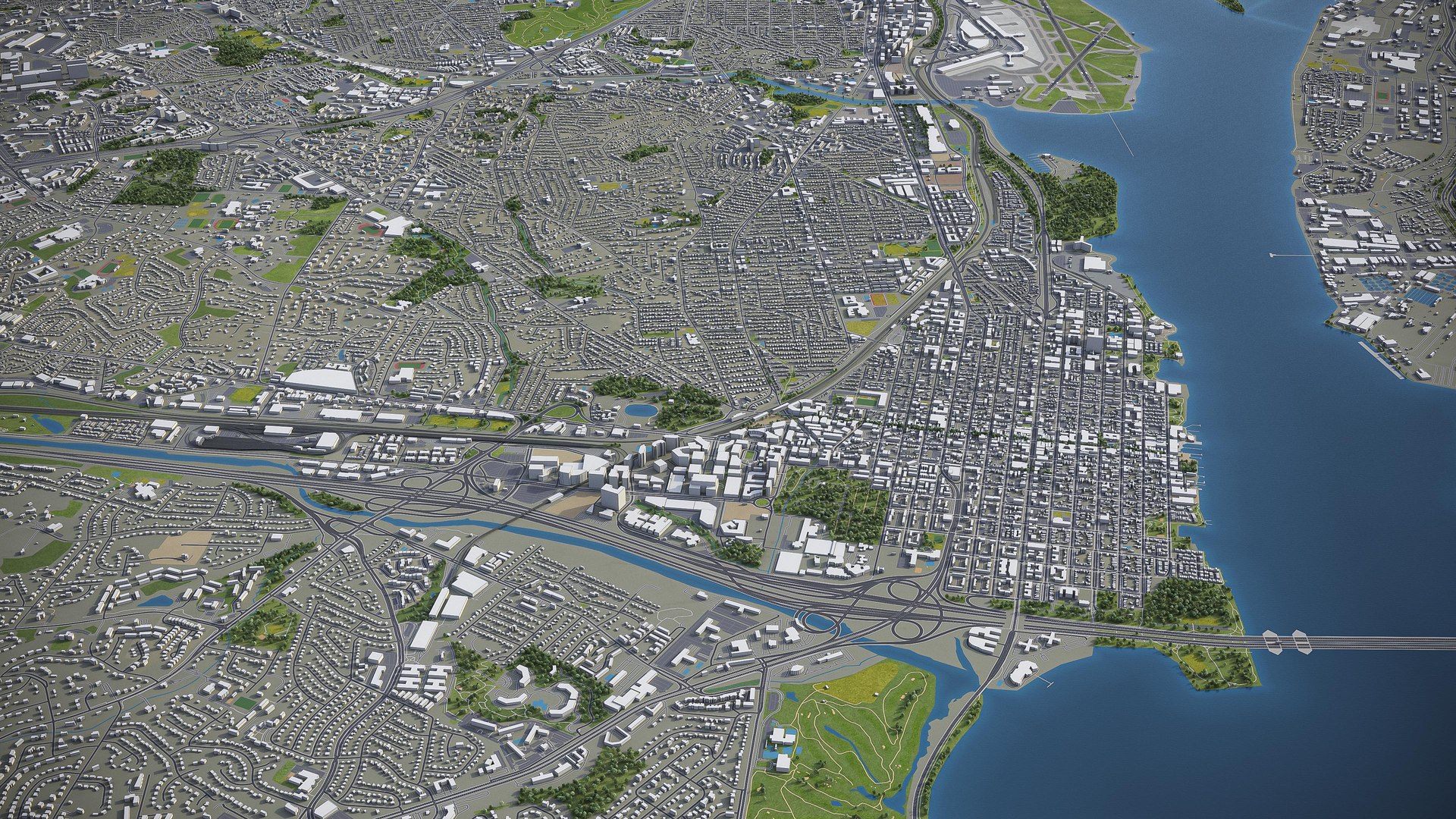 3D Model Alexandria Surrounding - - TurboSquid 1576985