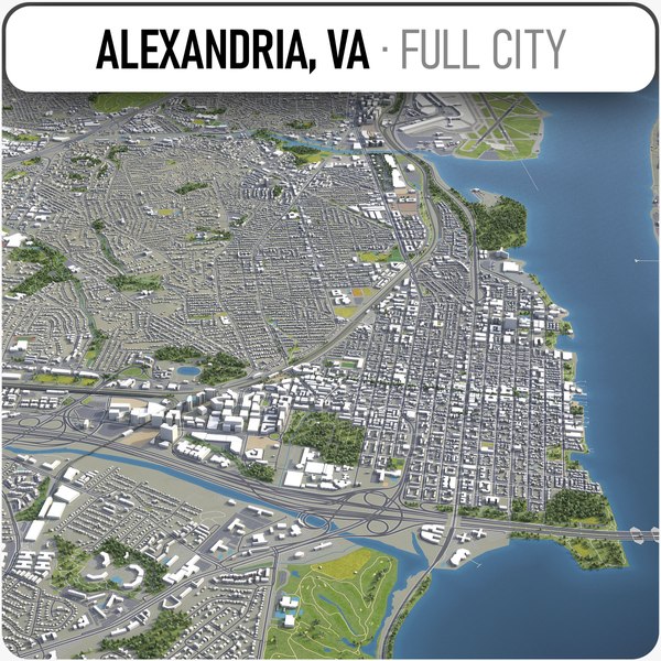 3D model alexandria surrounding - - TurboSquid 1576985