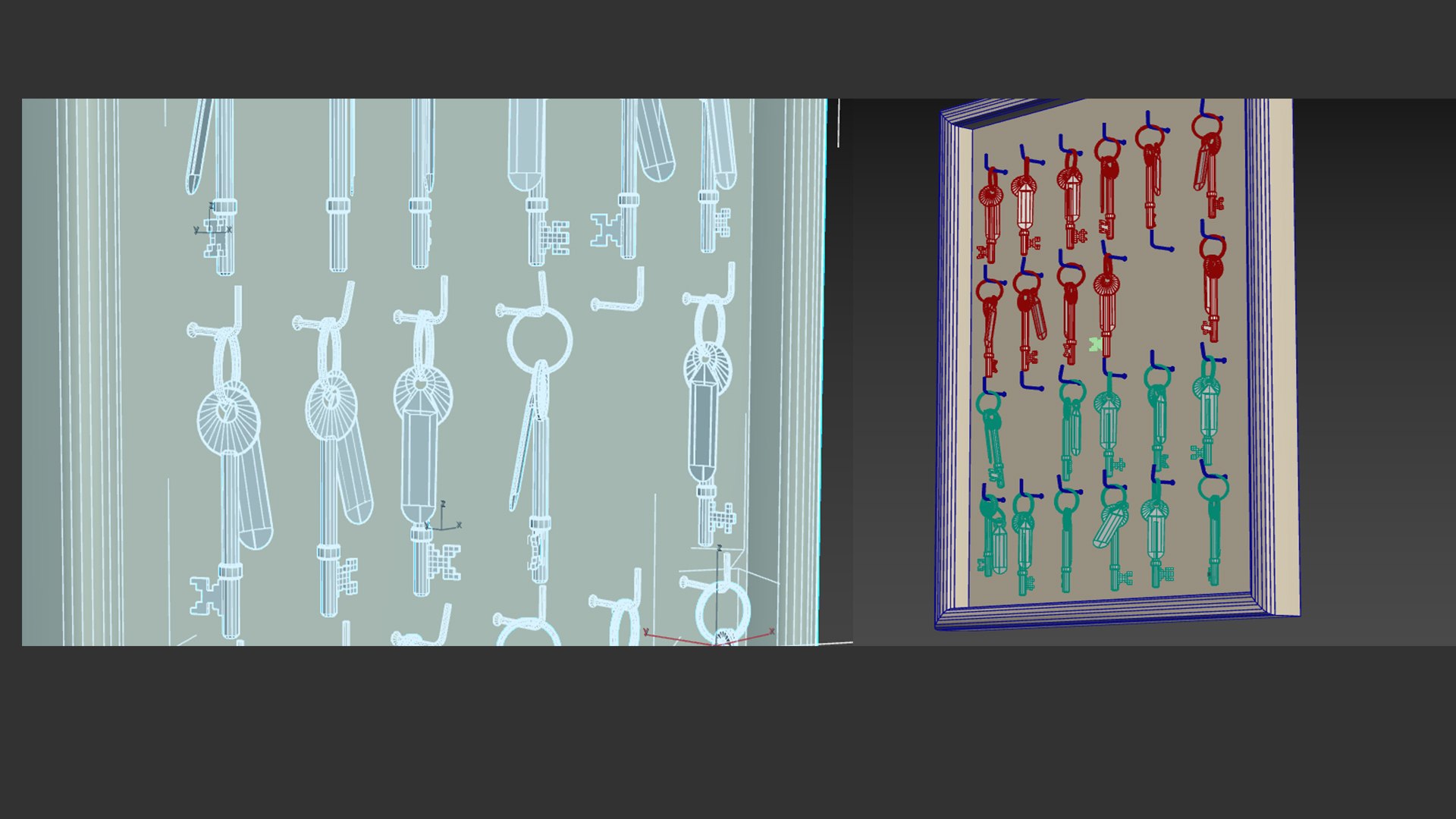3D Key Rack Model - TurboSquid 1782314