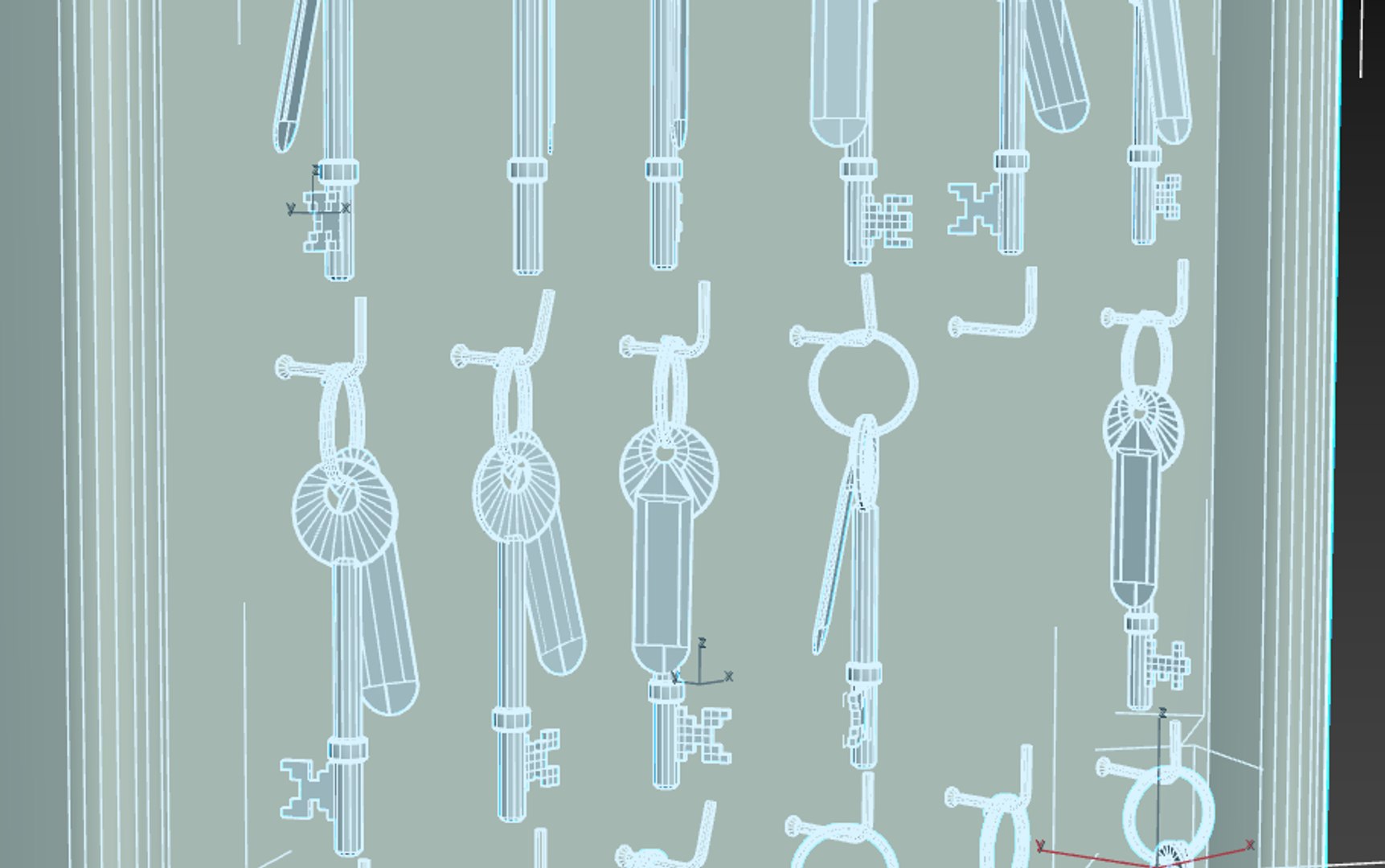 3D Key Rack Model - TurboSquid 1782314