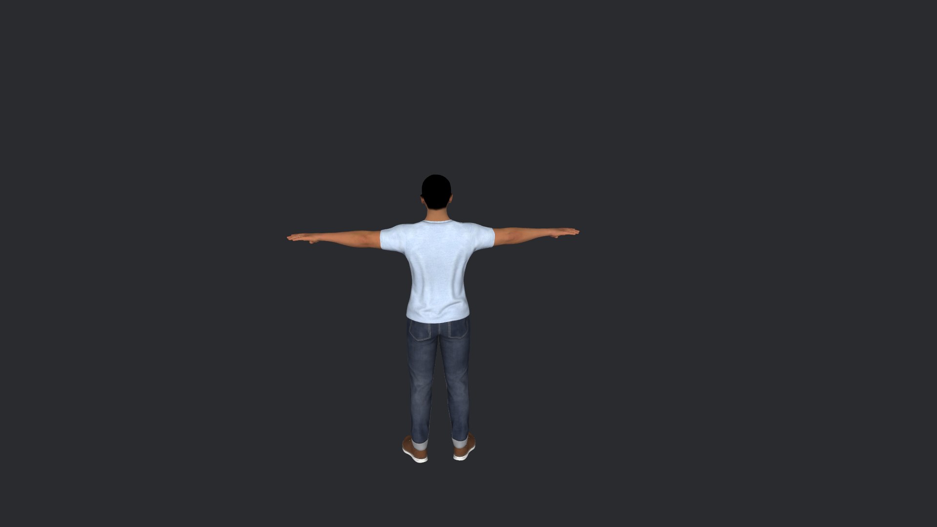 Khalil Rountree Hyper Realistic Full Body Fully Rigged 3D Character 3D ...
