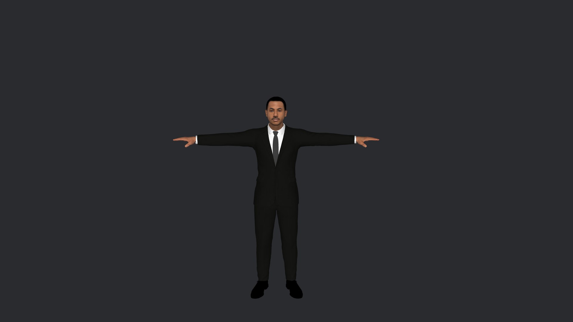 Khalil Rountree Hyper Realistic Full Body Fully Rigged 3D Character 3D ...