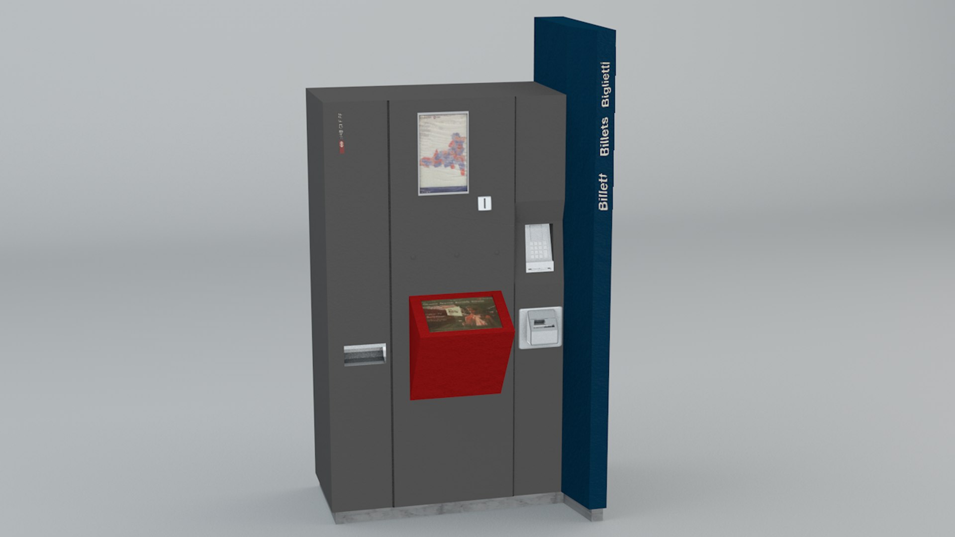 Ticket Vending 3d 3ds