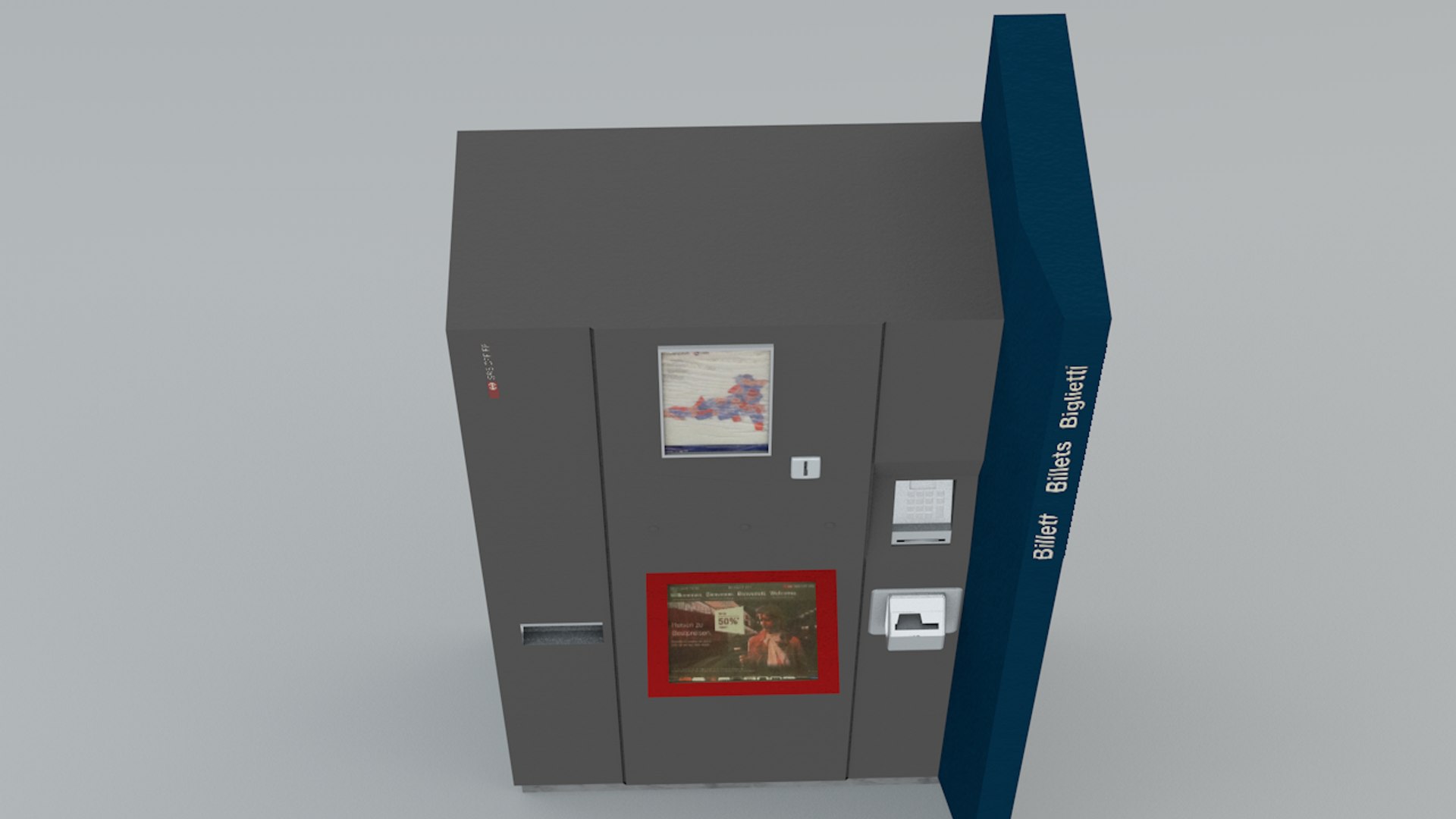 Ticket Vending 3d 3ds