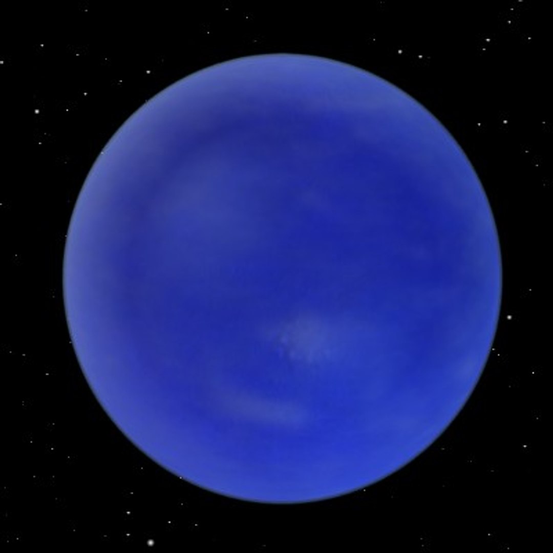 neptune planet 3d model