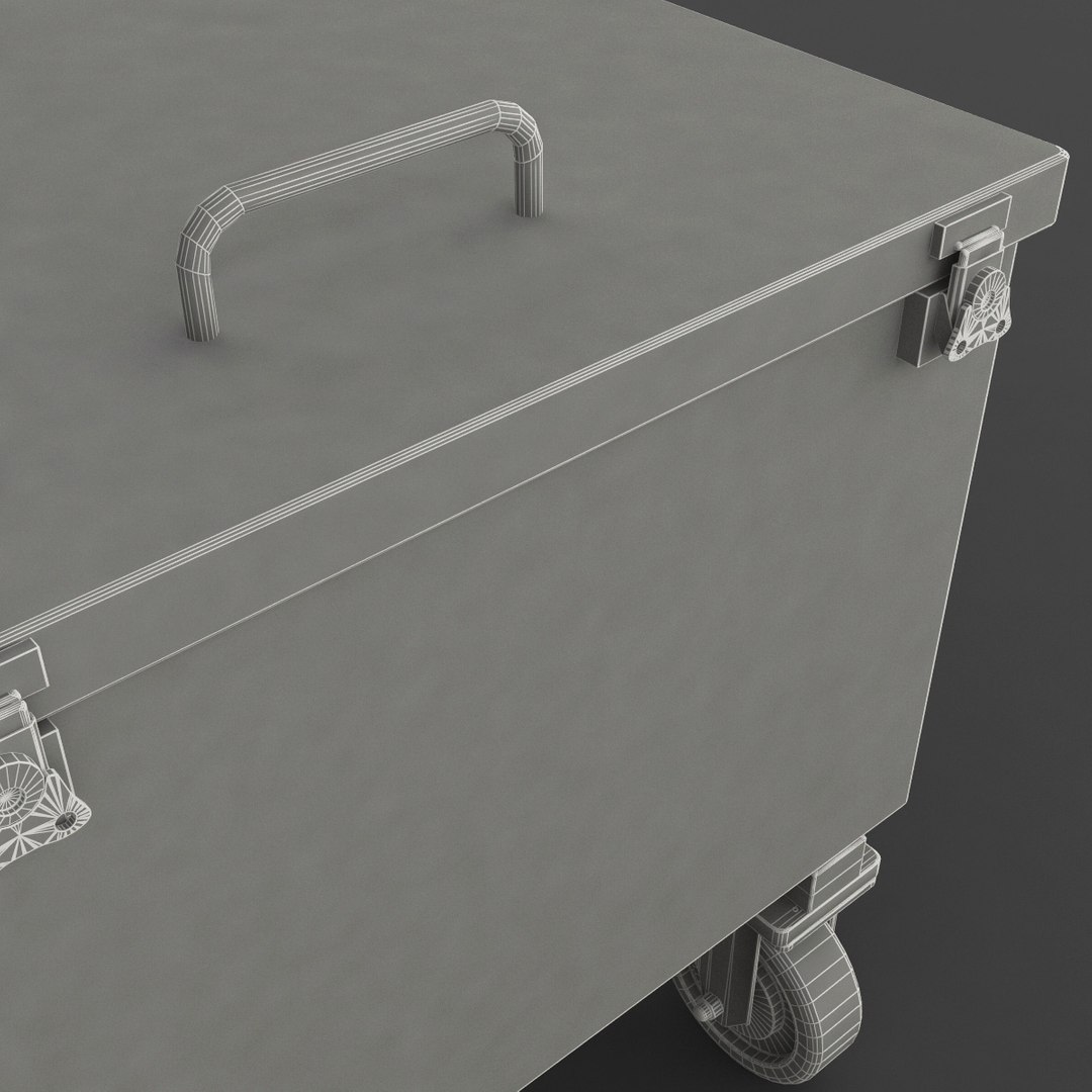 Steel Weight Trolley 3d Obj