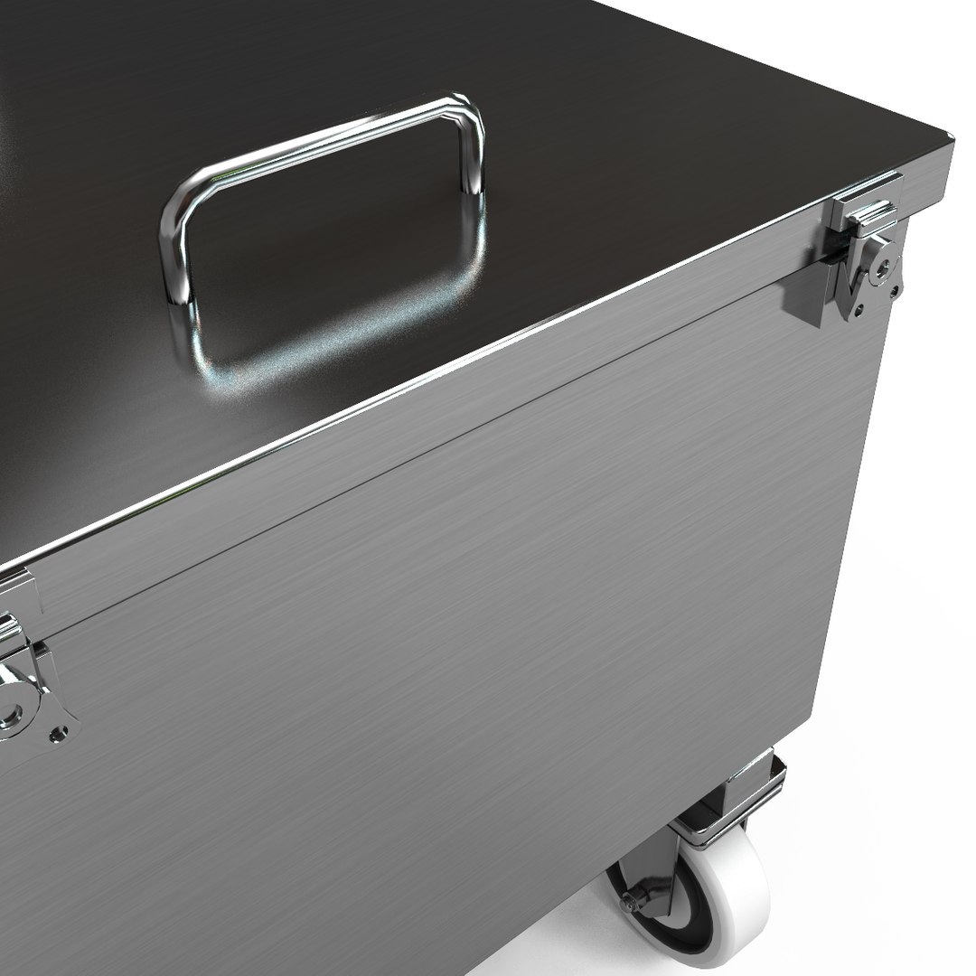 Steel Weight Trolley 3d Obj