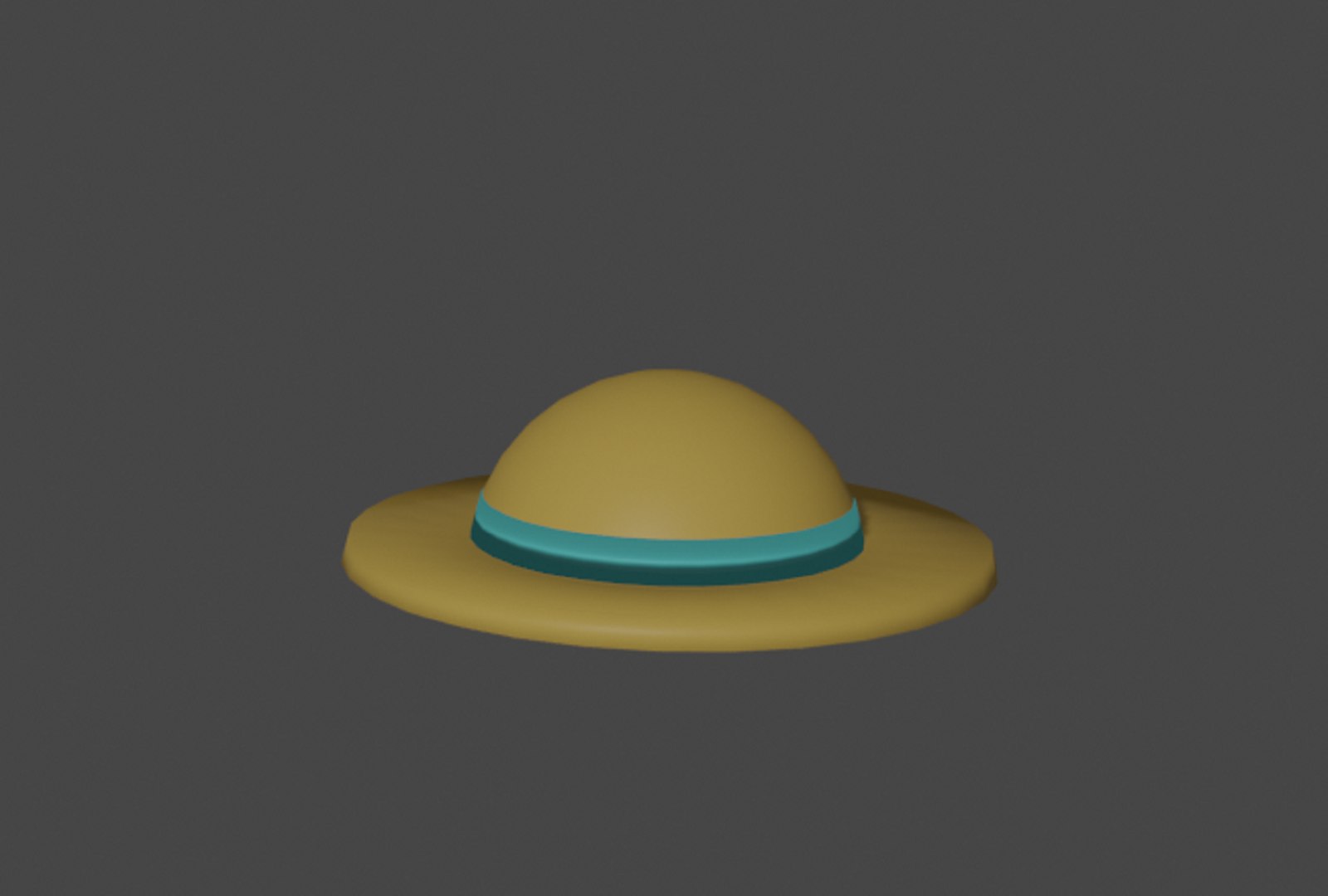 Free Hat With Band - Low Poly 3D Model - TurboSquid 2133873