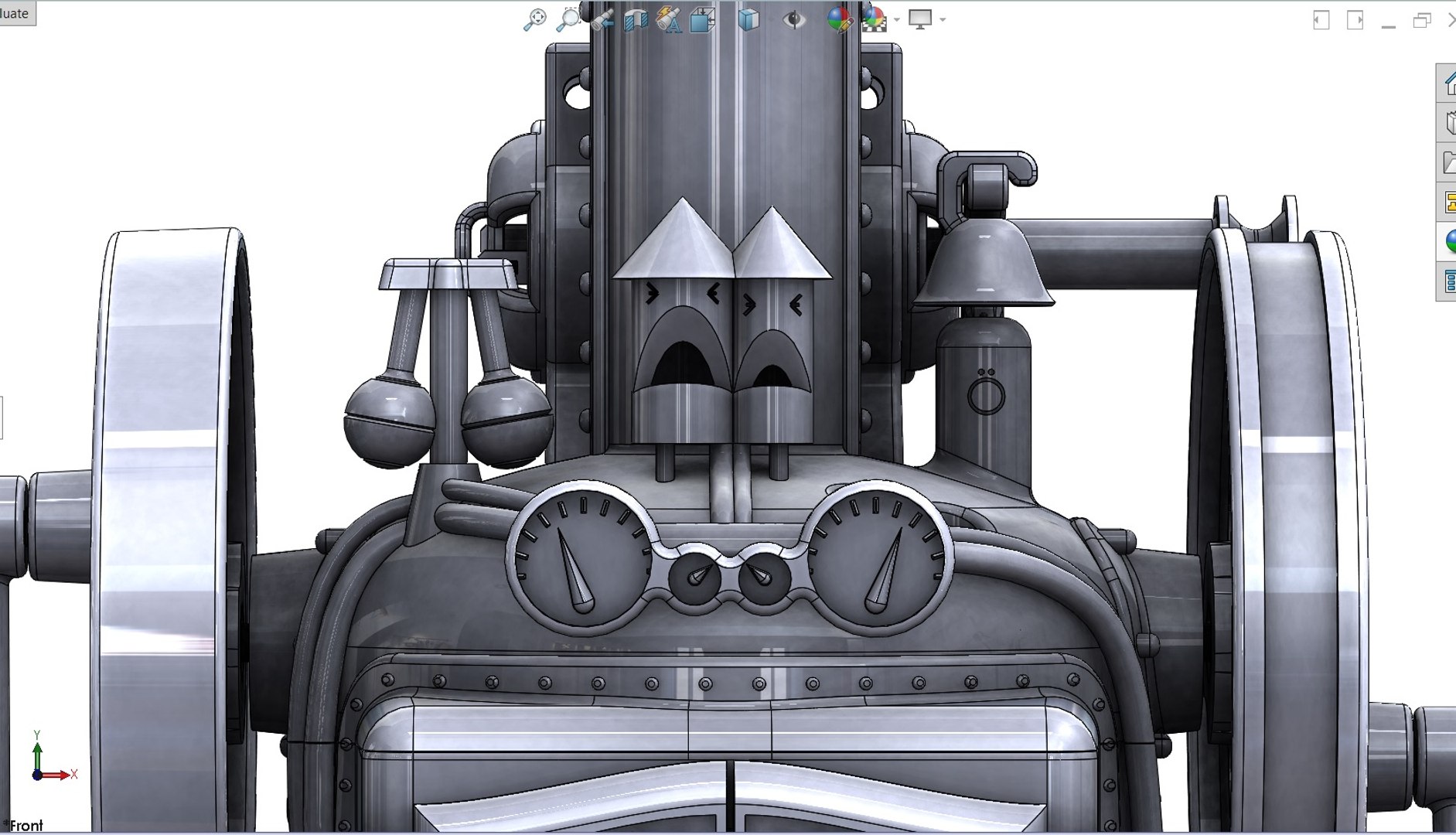 3D Steam Engine Ready Case - TurboSquid 1383106