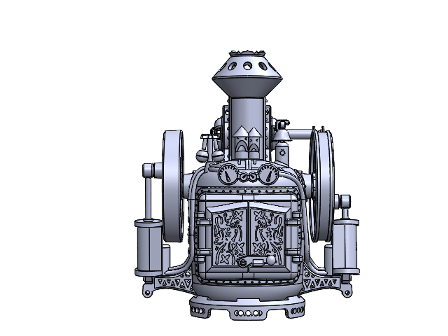 3D Steam Engine Ready Case - TurboSquid 1383106