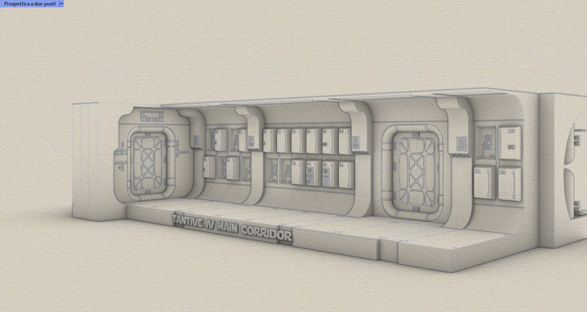 Tantive IV Diorama 3D - TurboSquid 1870283