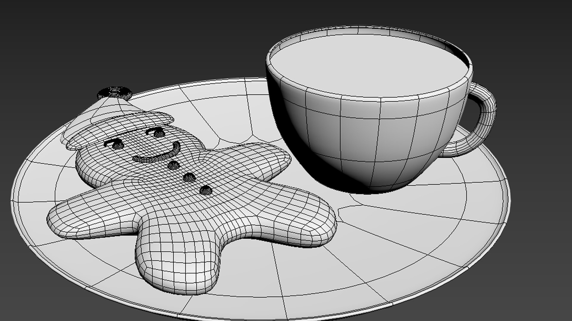 3D GINGER BREAD Model - TurboSquid 1992443