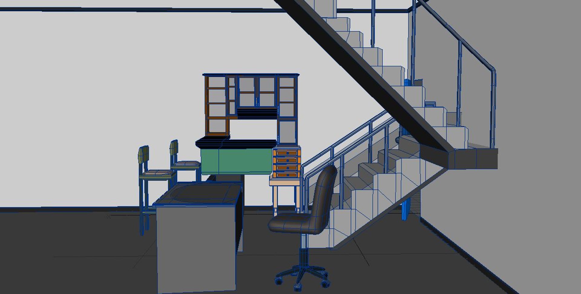 Furniture minimalist interior 3D - TurboSquid 1177541